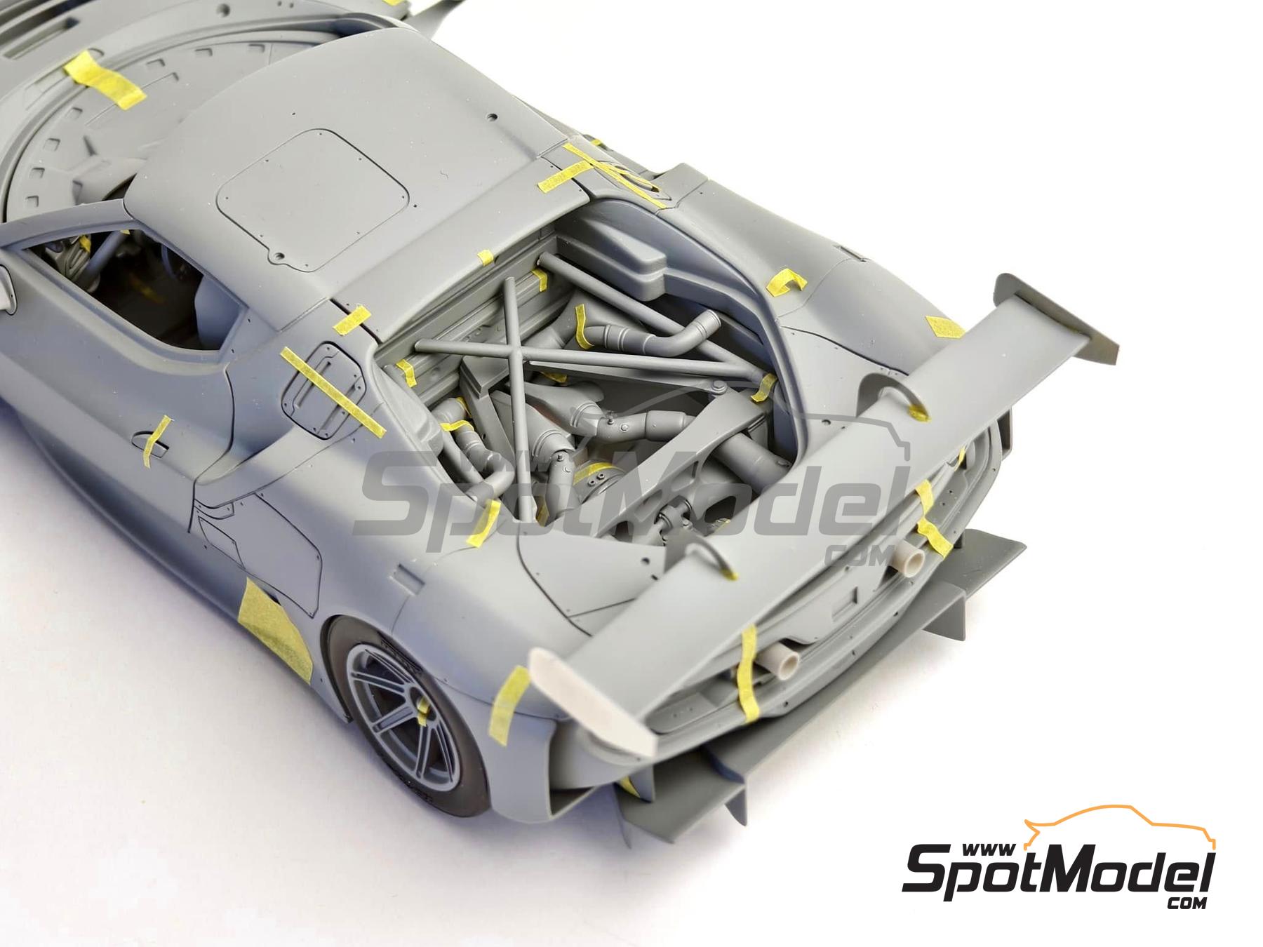 Kitbox PZY Model KB08-21: Car scale model kit 1/24 scale - Ferrari 296 ...