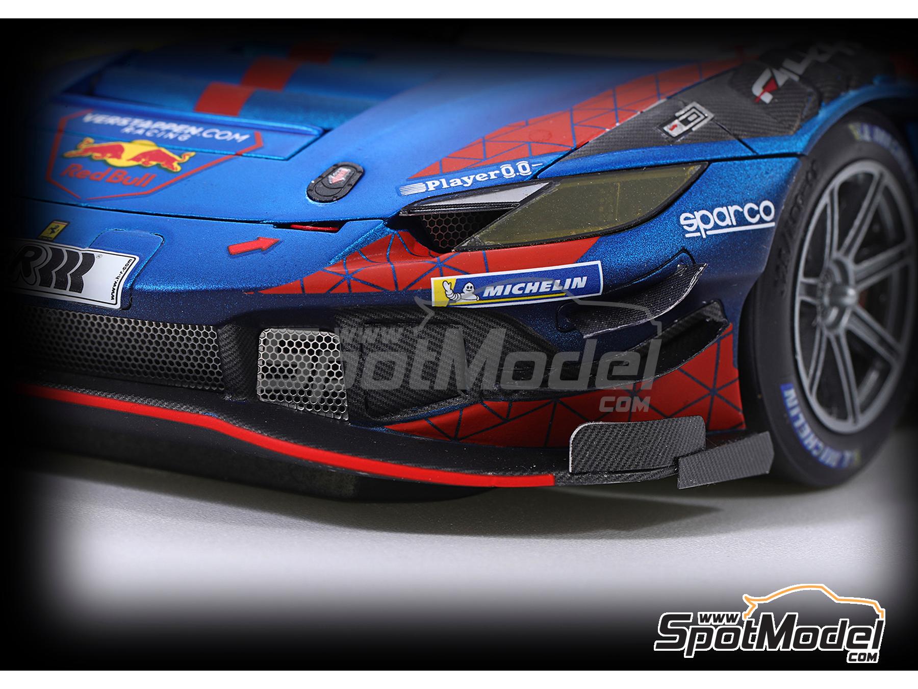 Kitbox PZY Model KB08-21: Car scale model kit 1/24 scale - Ferrari 296 ...