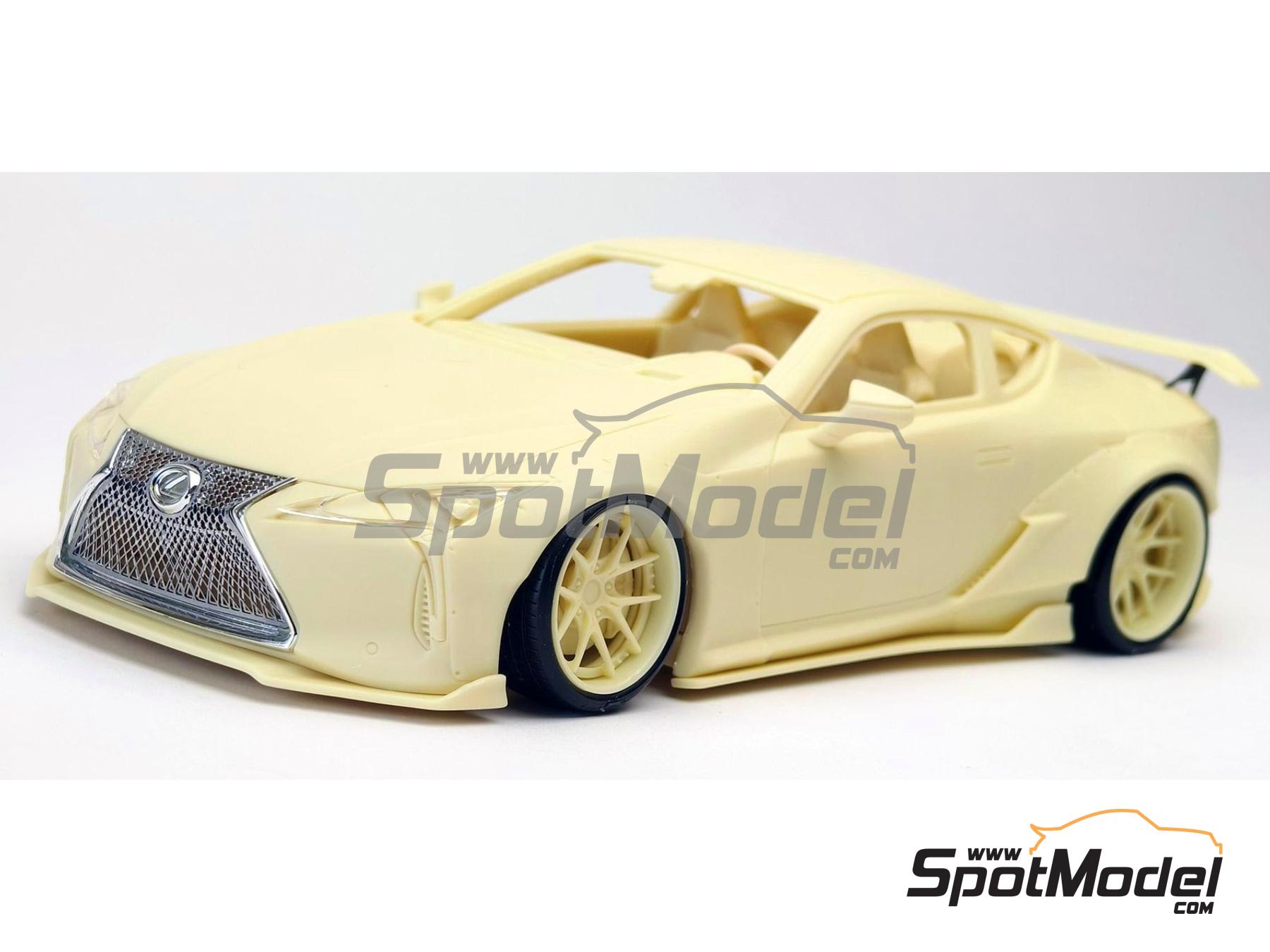 Kitbox PZY Model KB08-23: Car scale model kit 1/24 scale - Lexus LC500 ...