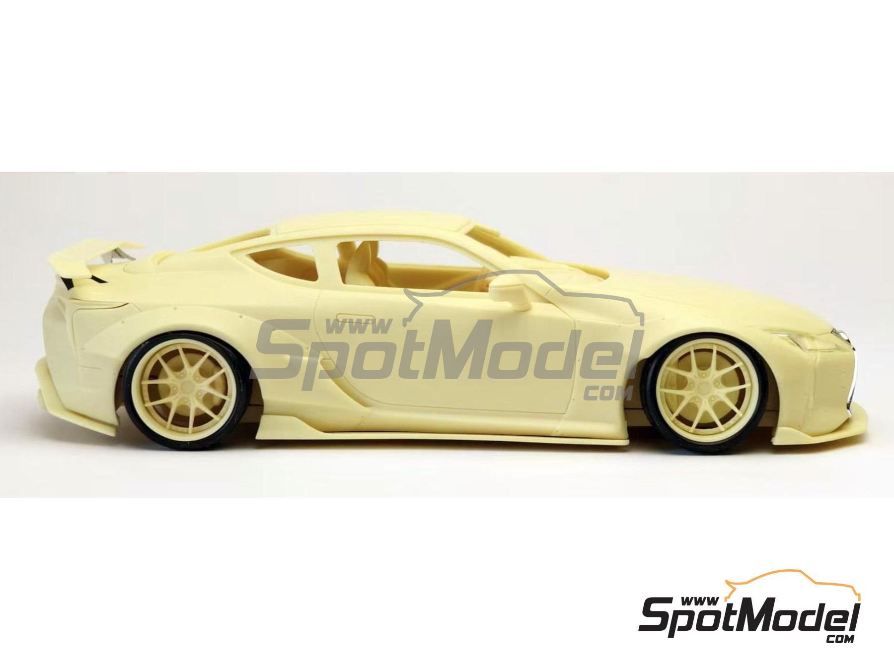 Kitbox PZY Model KB08-23: Car scale model kit 1/24 scale - Lexus LC500 ...