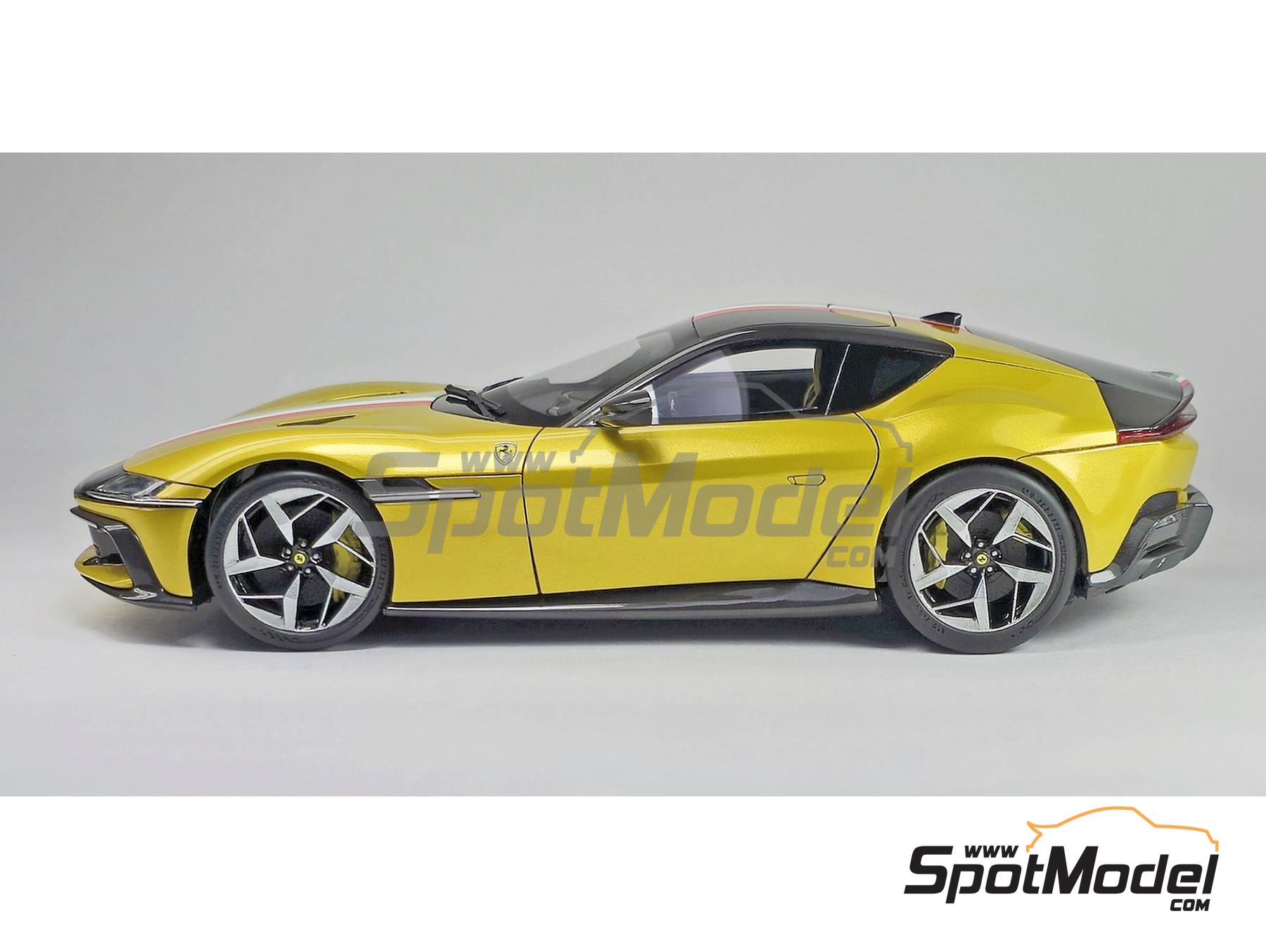 Kitbox PZY Model KB08-25: Car scale model kit 1/24 scale - Ferrari 12 ...