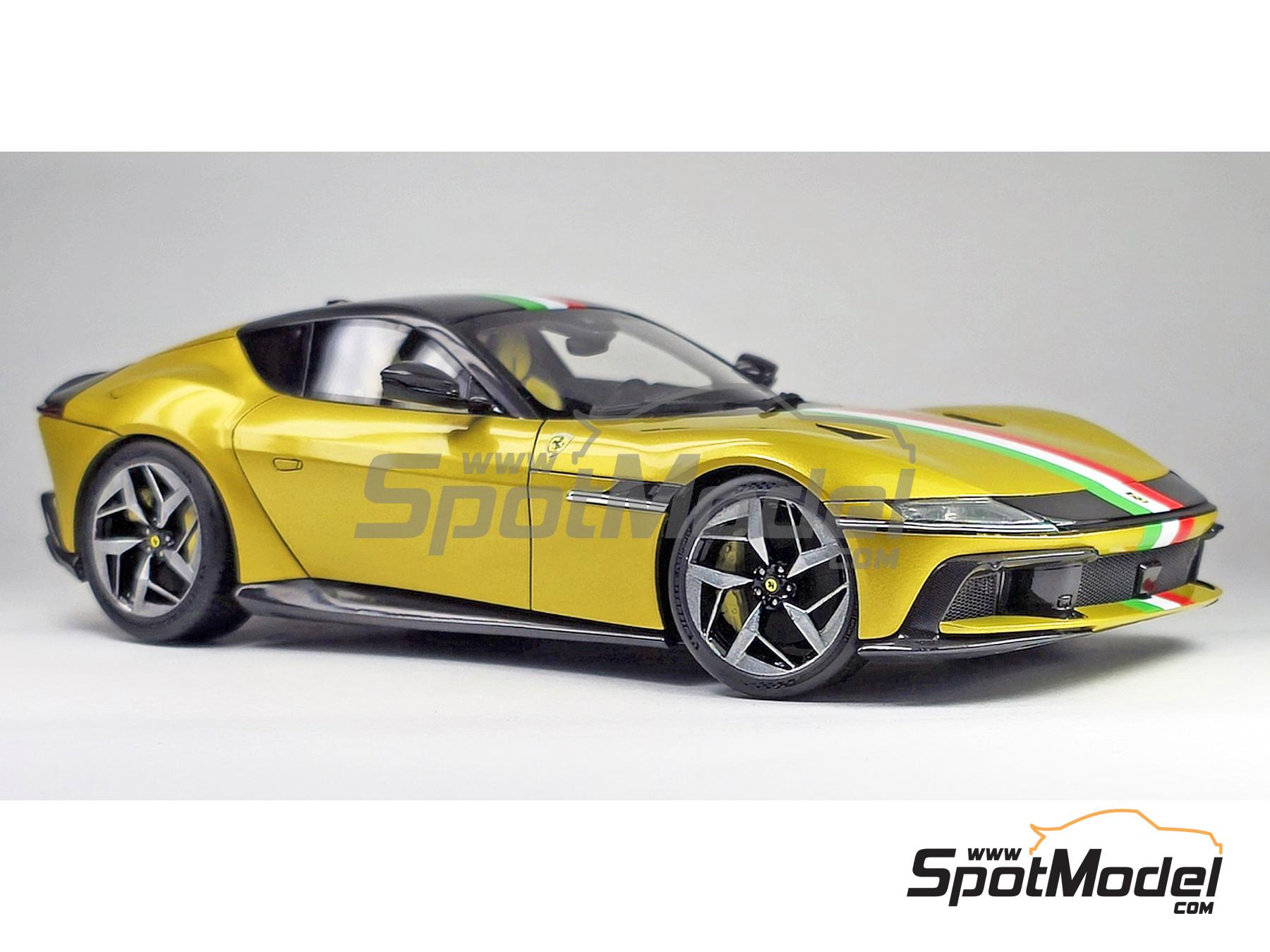 Kitbox PZY Model KB08-25: Car scale model kit 1/24 scale - Ferrari 12 ...