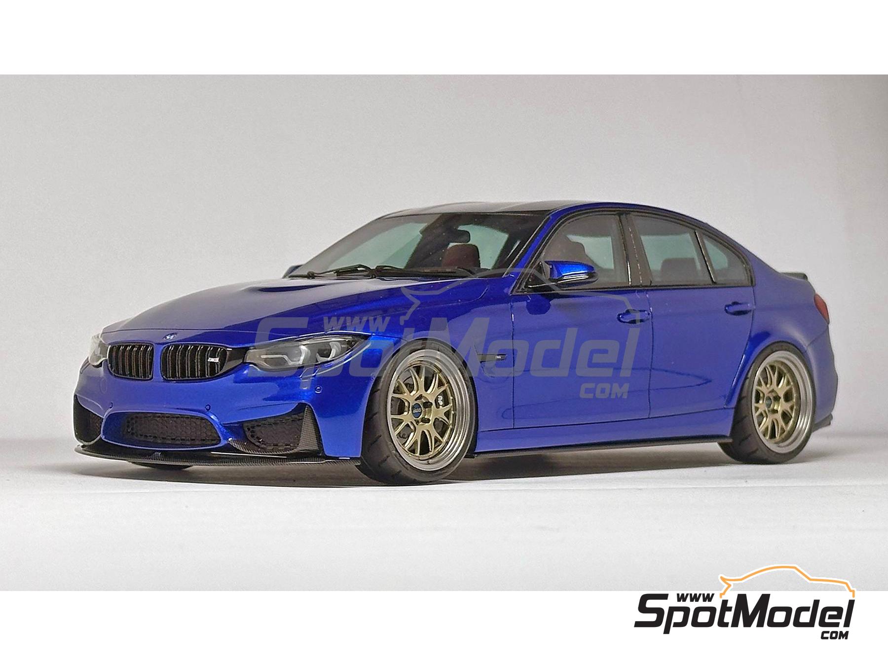 Kitbox PZY Model KB08-35: Car scale model kit 1/24 scale - BMW M3 (F80 ...