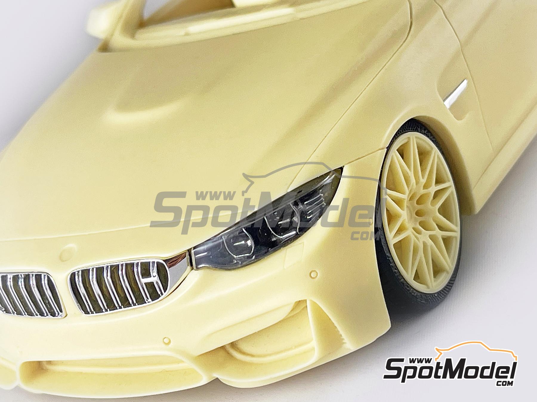 Kitbox PZY Model KB08-35: Car scale model kit 1/24 scale - BMW M3 (F80 ...