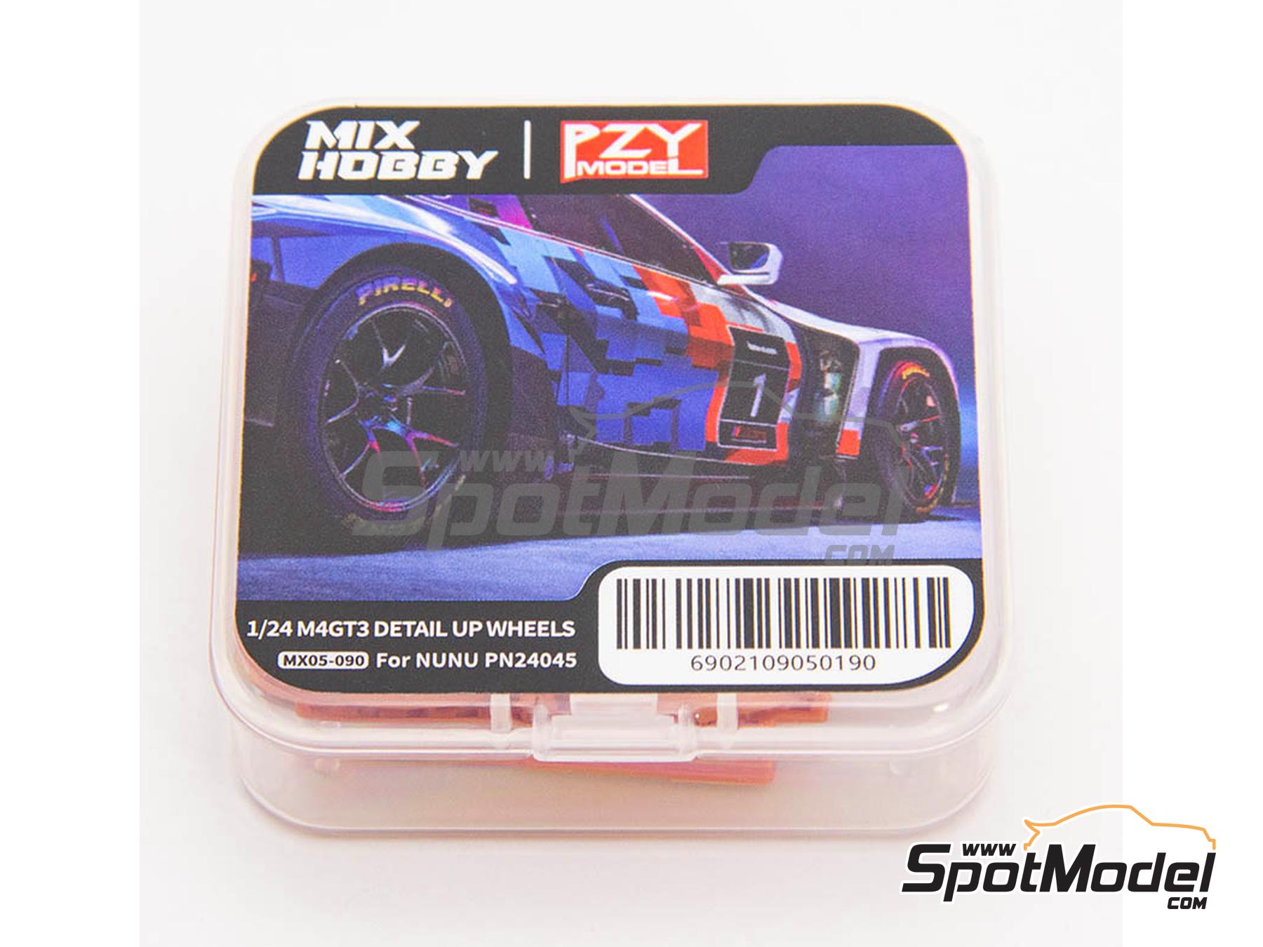 Kitbox PZY Model MX05-090: Rims 1/24 scale - BMW M4 GT3 - for Nunu ...