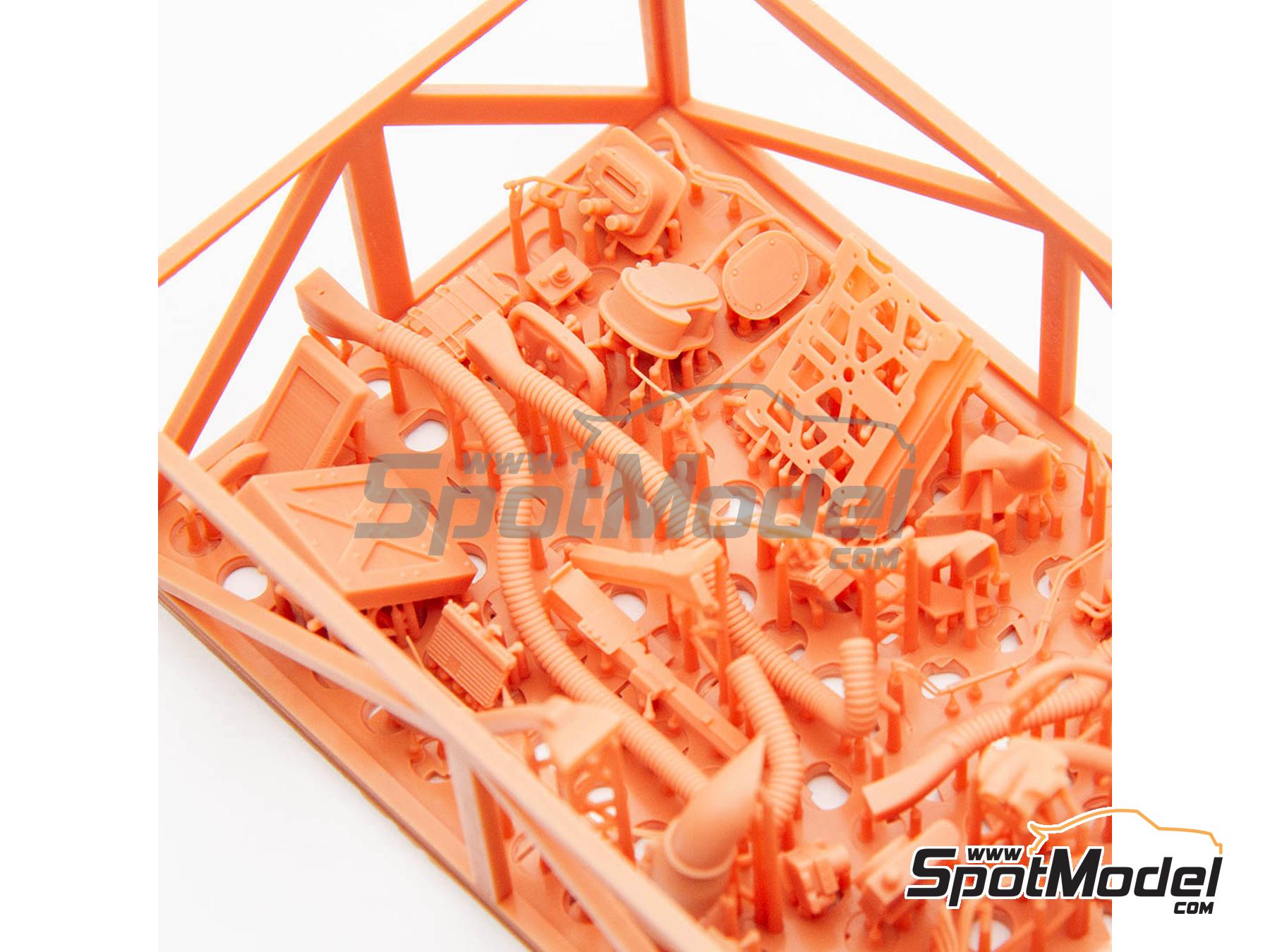 Kitbox PZY Model MX5-088: Detail up set 1/24 scale - BMW M4 GT3 ...