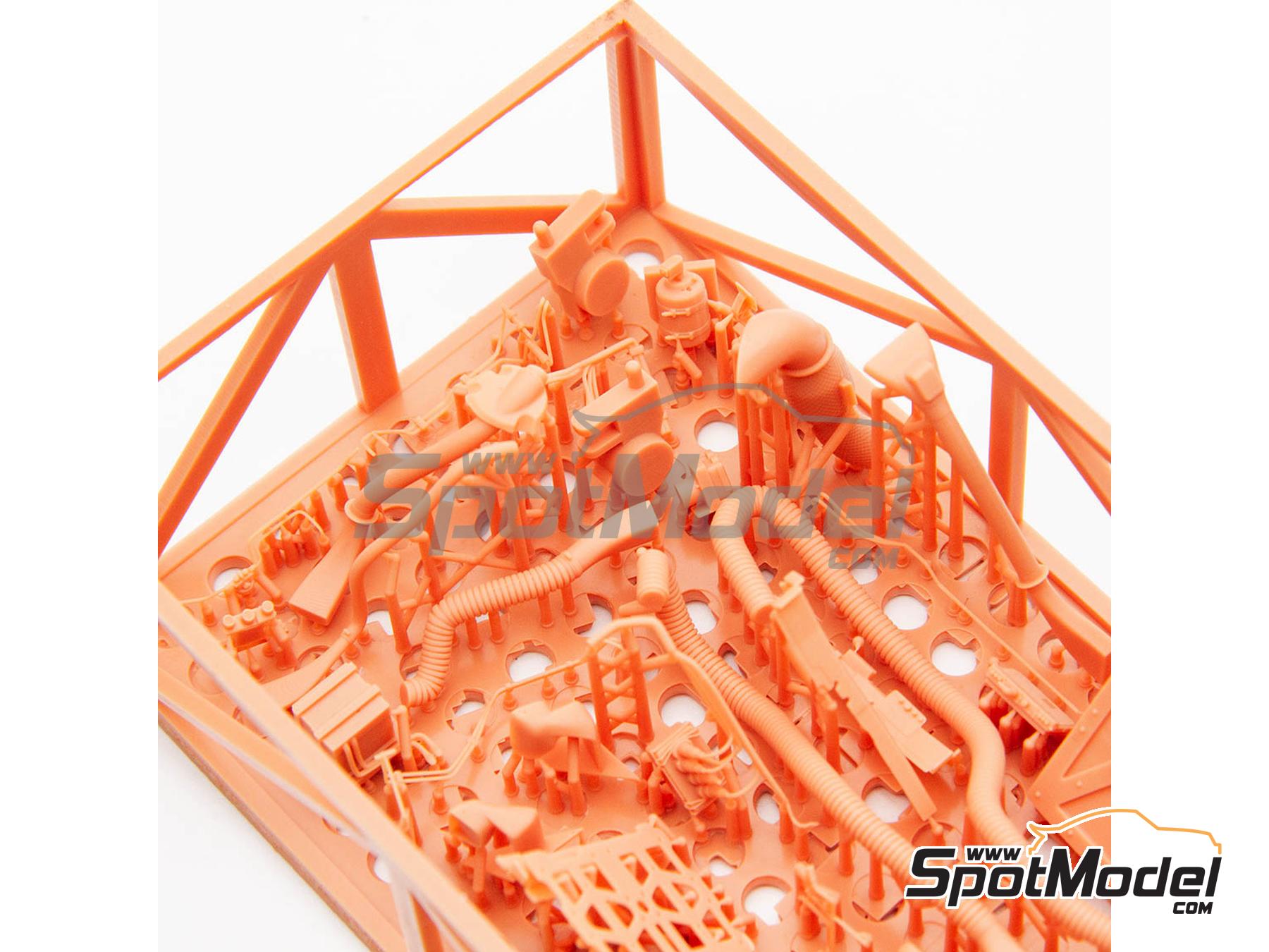 Kitbox PZY Model MX5-088: Detail up set 1/24 scale - BMW M4 GT3 ...
