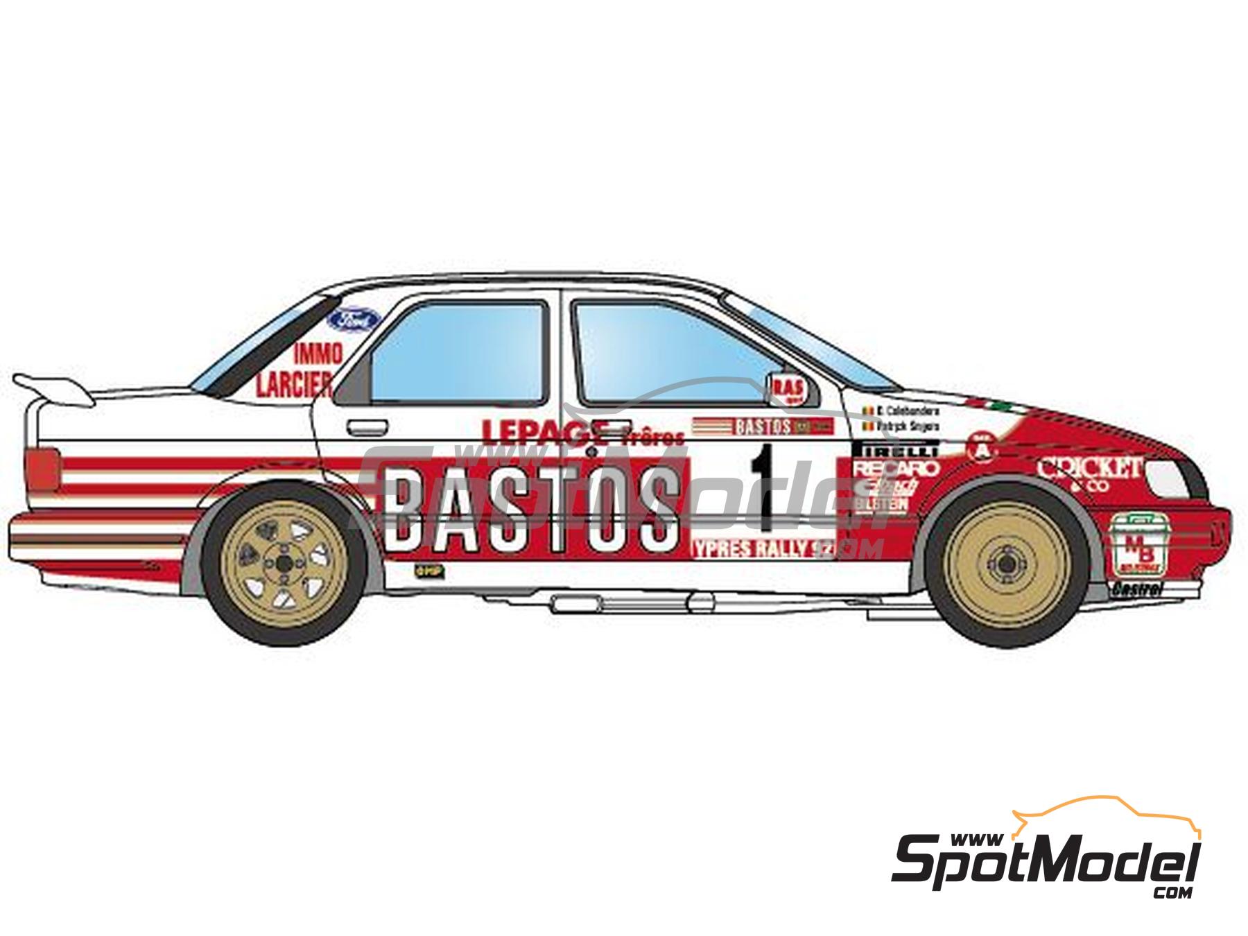 LB Production LB24075: Marking / livery 1/24 scale - Ford Sierra ...