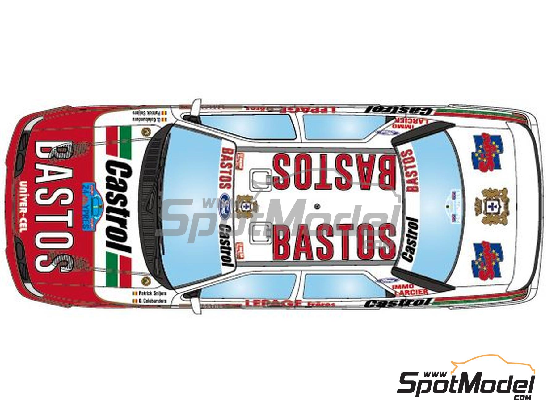 LB Production LB24075: Marking / livery 1/24 scale - Ford Sierra ...