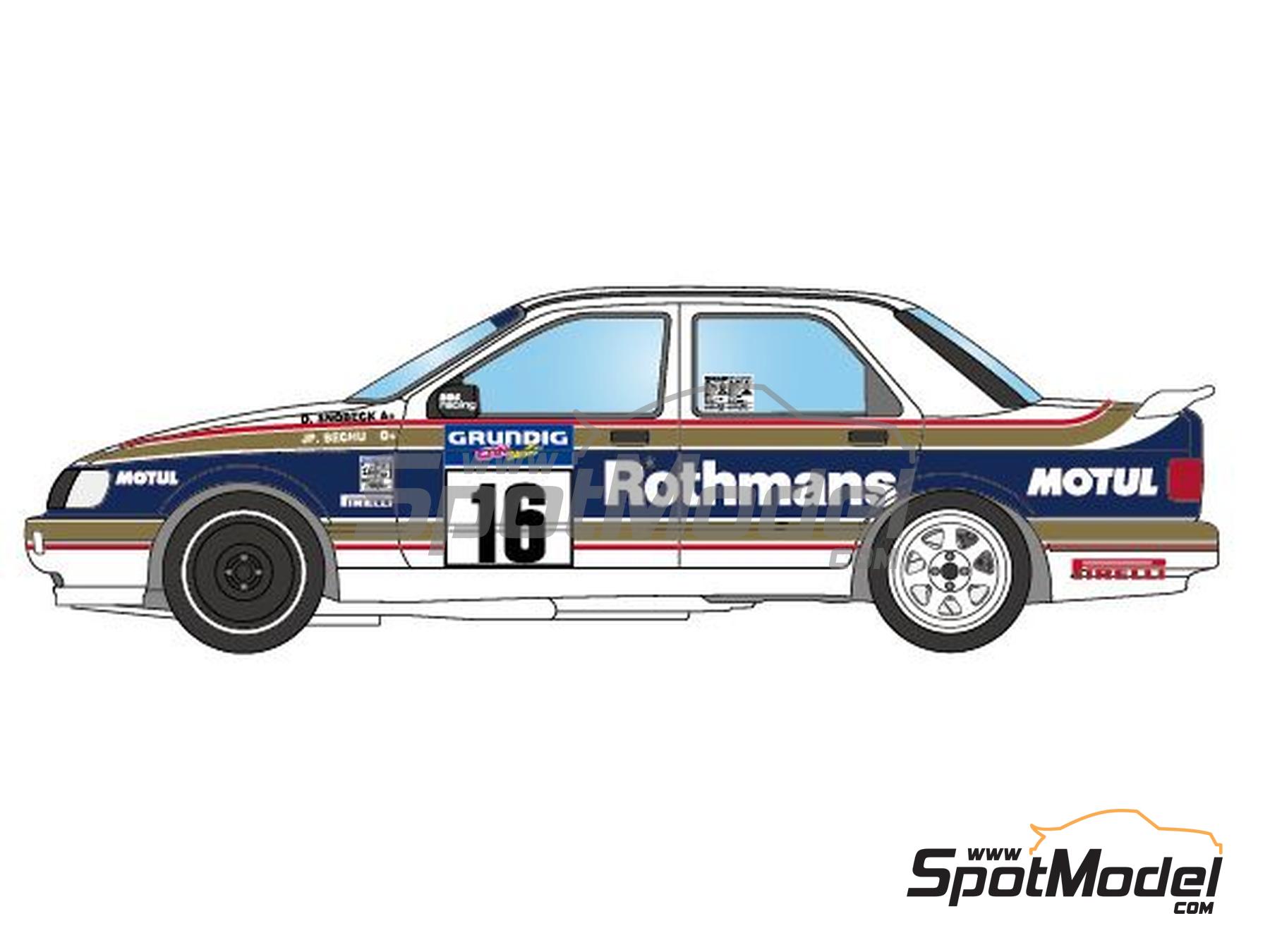 LB Production LB24078: Marking / livery 1/24 scale - Ford Sierra ...