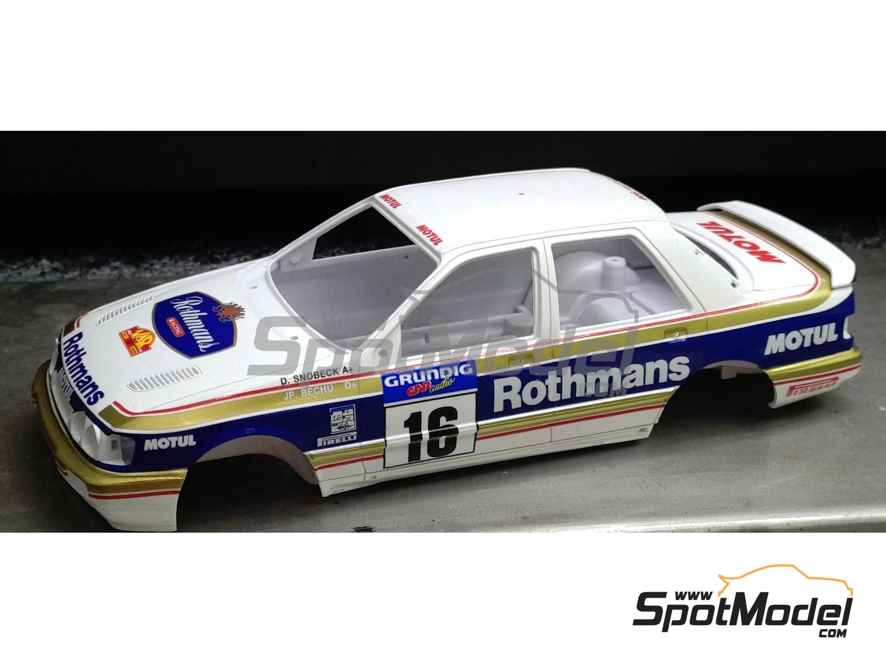 LB Production LB24078: Marking / livery 1/24 scale - Ford Sierra ...