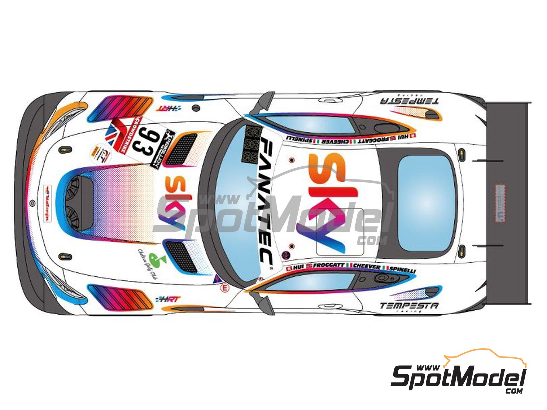 LB Production LB24093: Marking / livery 1/24 scale - Mercedes Benz AMG ...