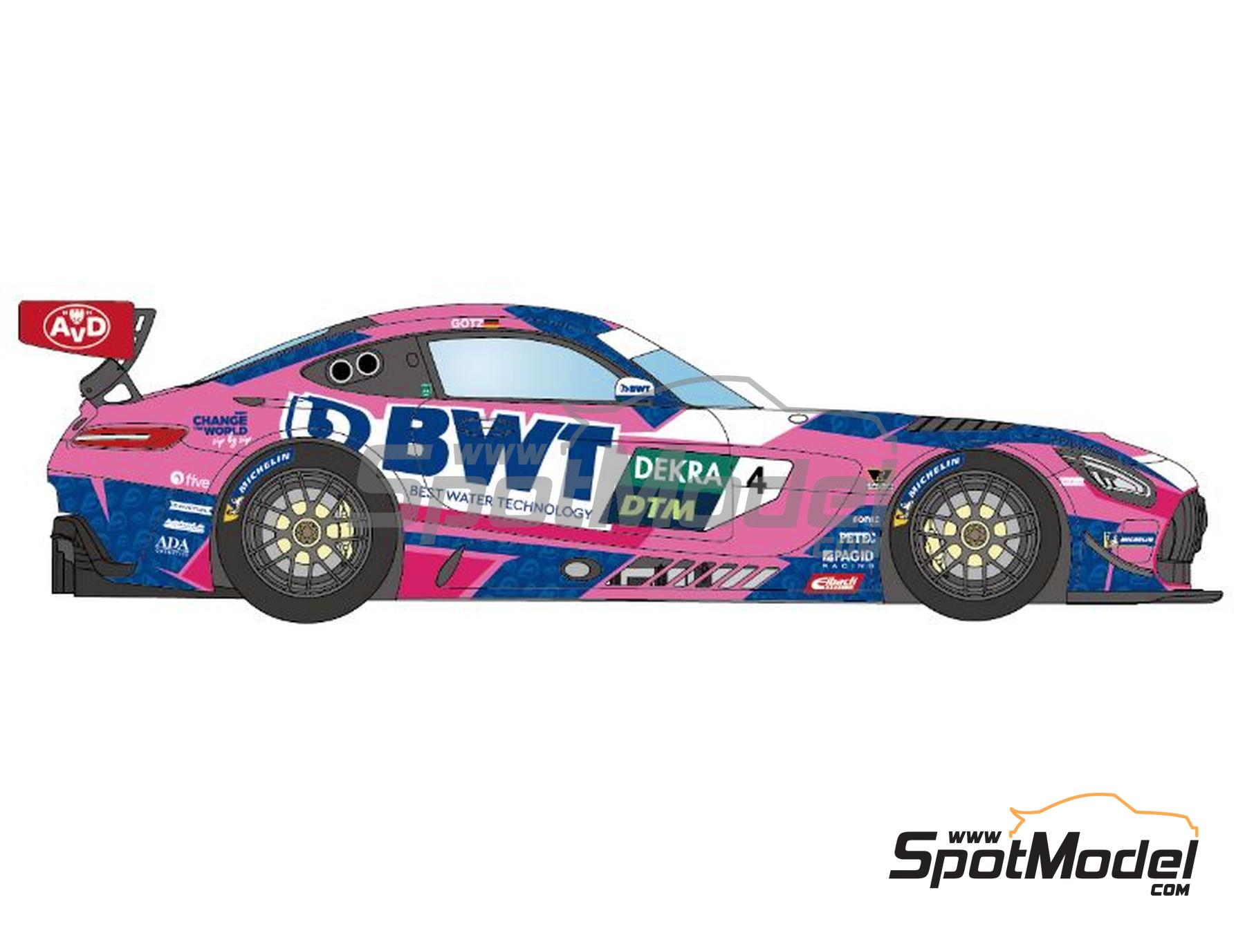 LB Production LB24094: Marking / livery 1/24 scale - Mercedes Benz AMG ...