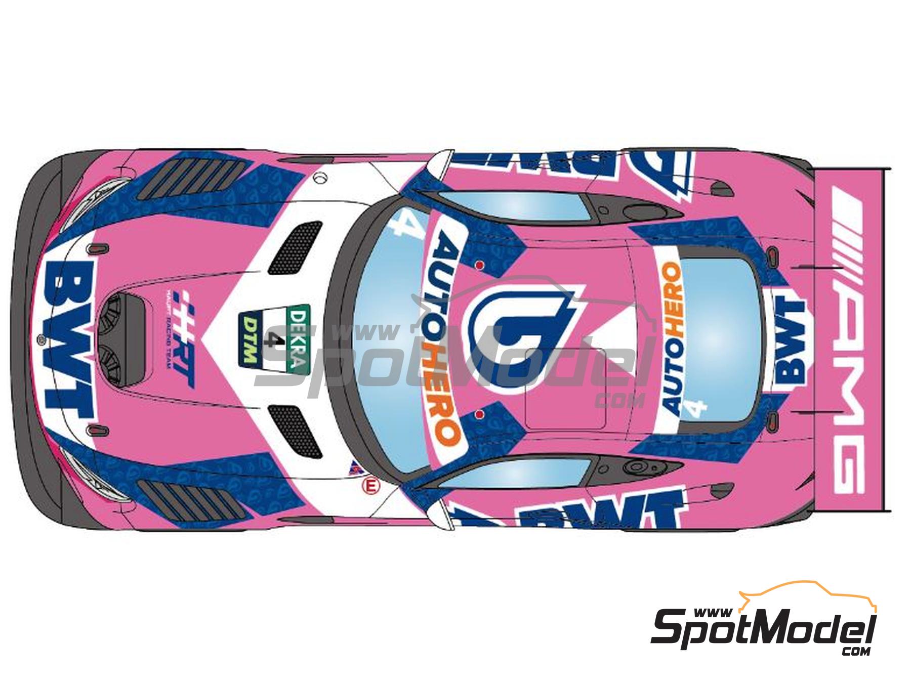 LB Production LB24094: Marking / livery 1/24 scale - Mercedes Benz AMG ...