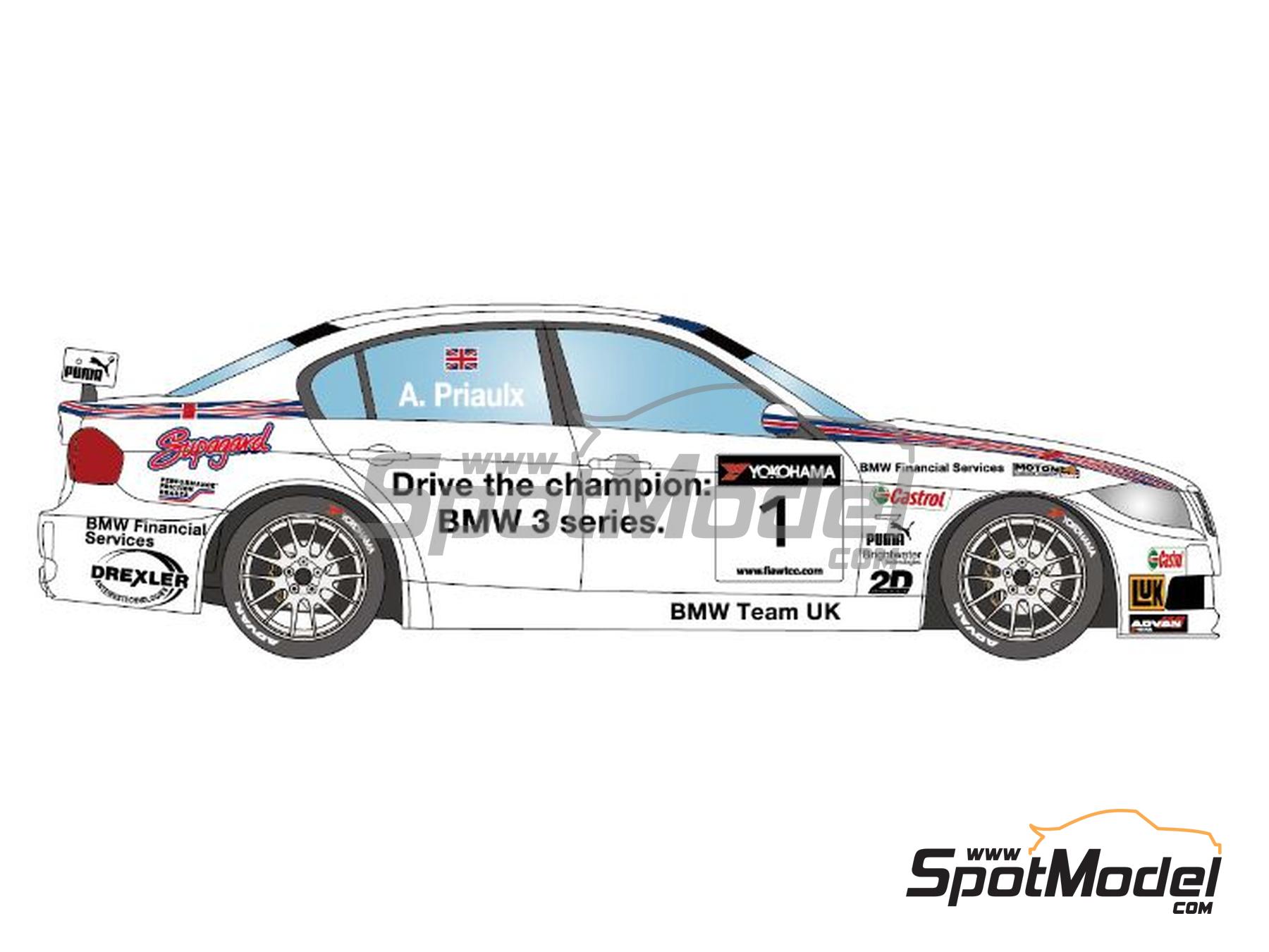 LB Production LB24095: Marking / livery 1/24 scale - BMW 320si E90 BMW ...