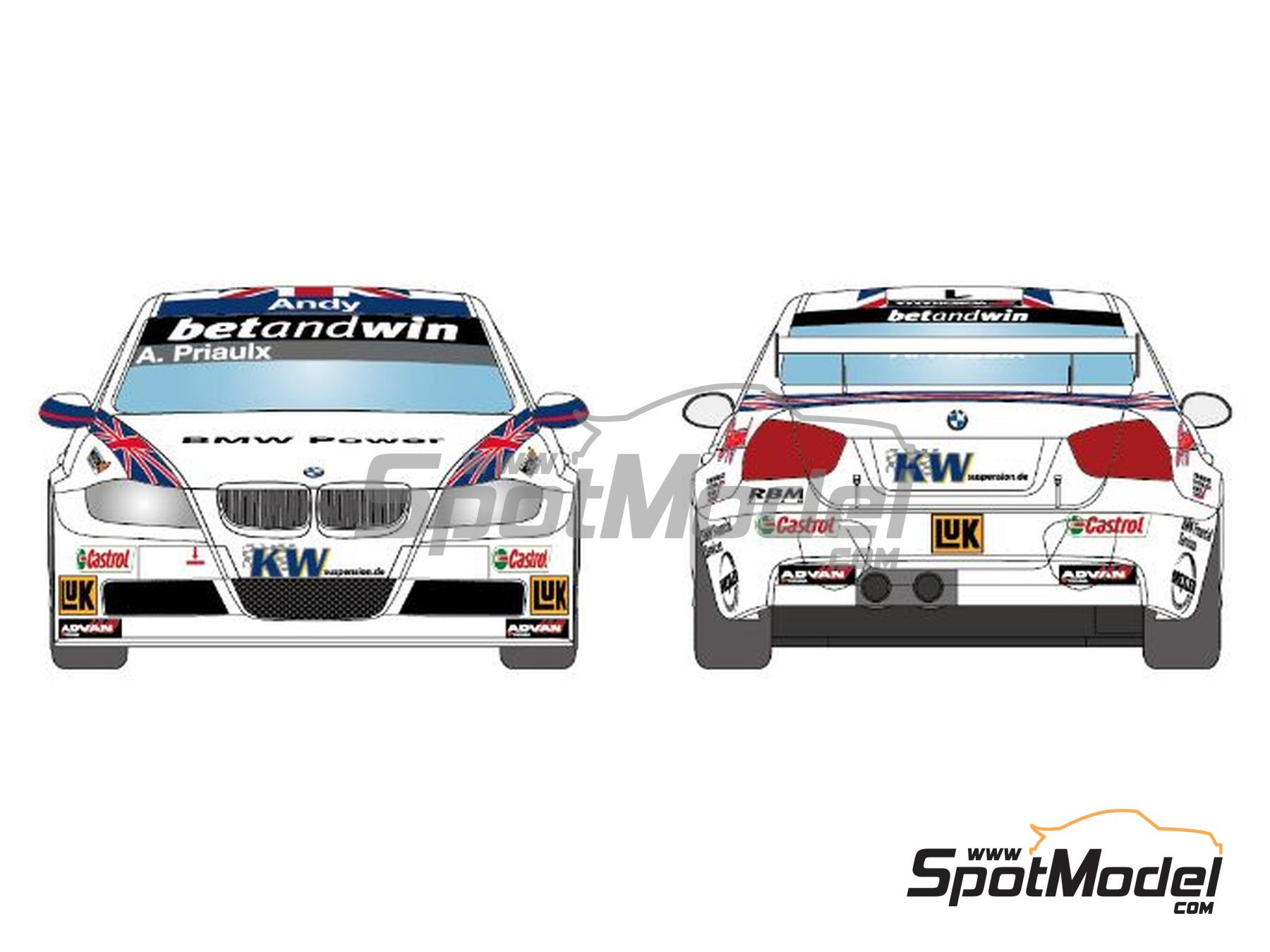 LB Production LB24095: Marking / livery 1/24 scale - BMW 320si E90 BMW ...