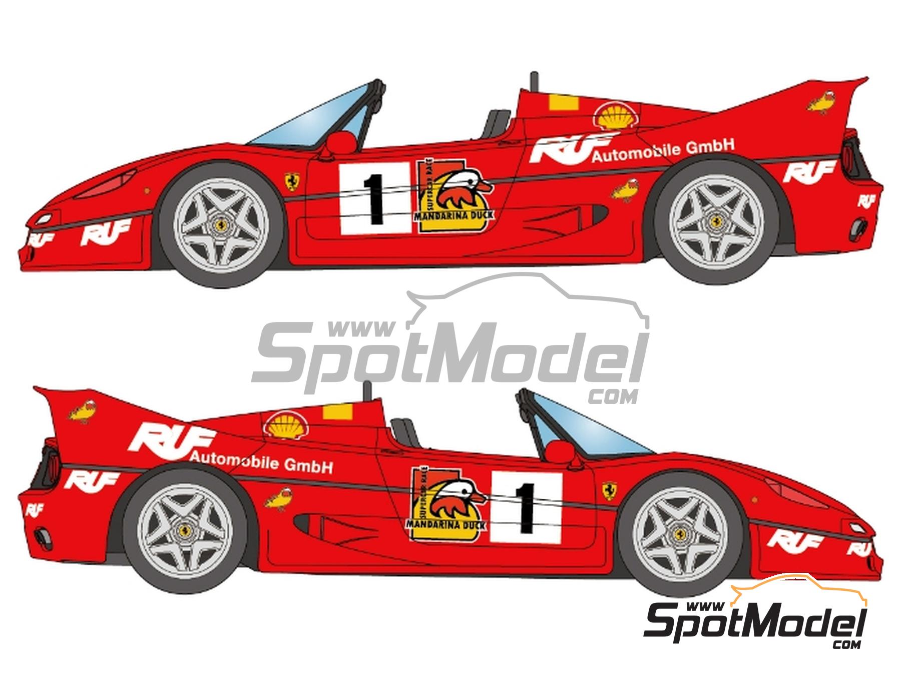 LB Production LB24119: Marking / livery 1/24 scale - Ferrari F50 ...