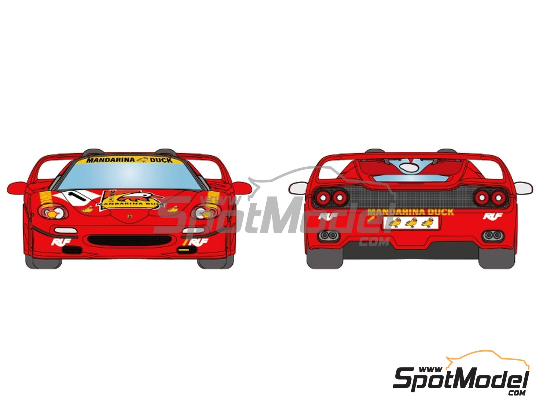 LB Production LB24119: Marking / livery 1/24 scale - Ferrari F50 ...