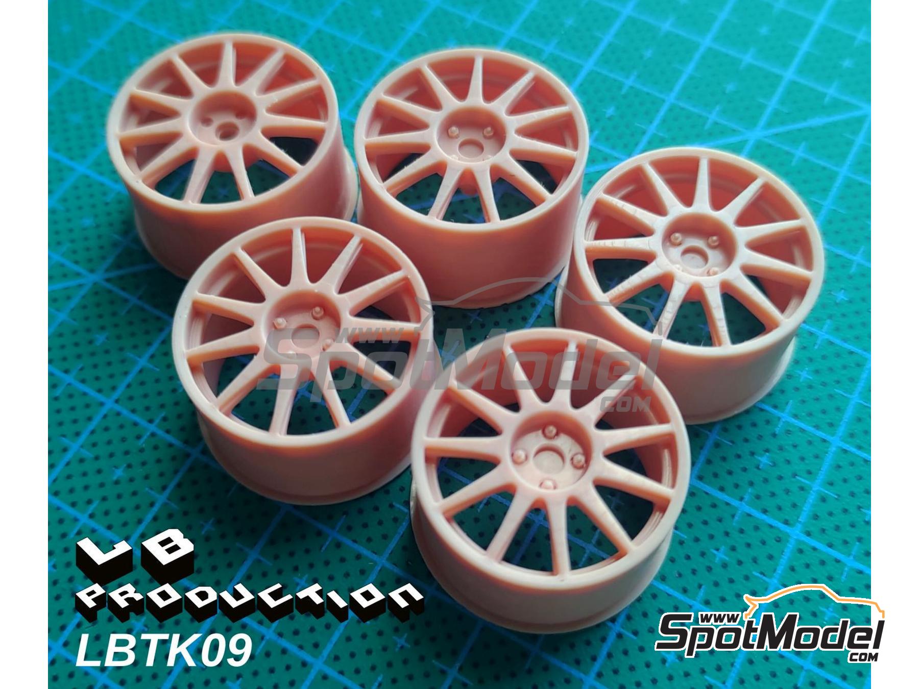 LB Production LBTK09: Rims 1/24 scale - Speedline Corse 2120 18 inches ...