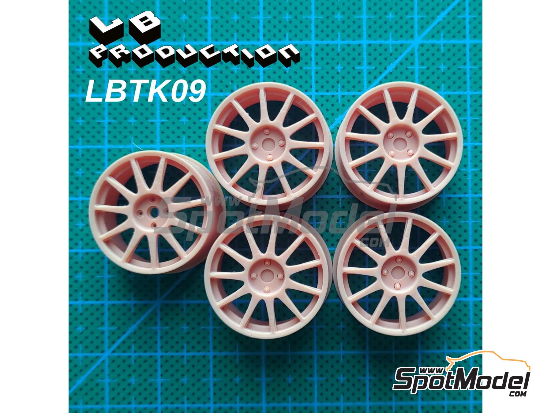 LB Production LBTK09: Rims 1/24 scale - Speedline Corse 2120 18 inches ...