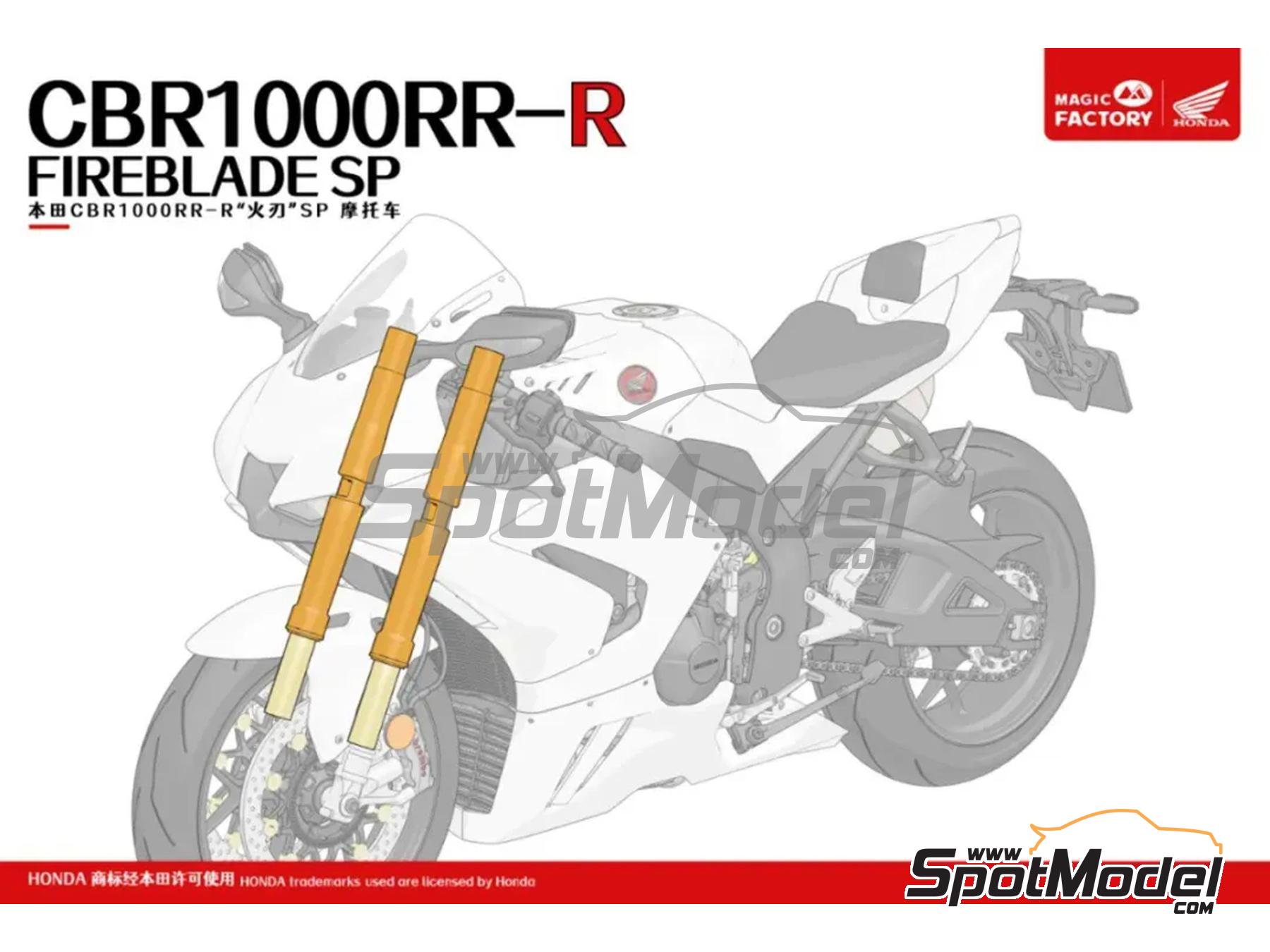 Magic Factory 1402: Motorbike scale model kit 1/9 scale - Honda ...