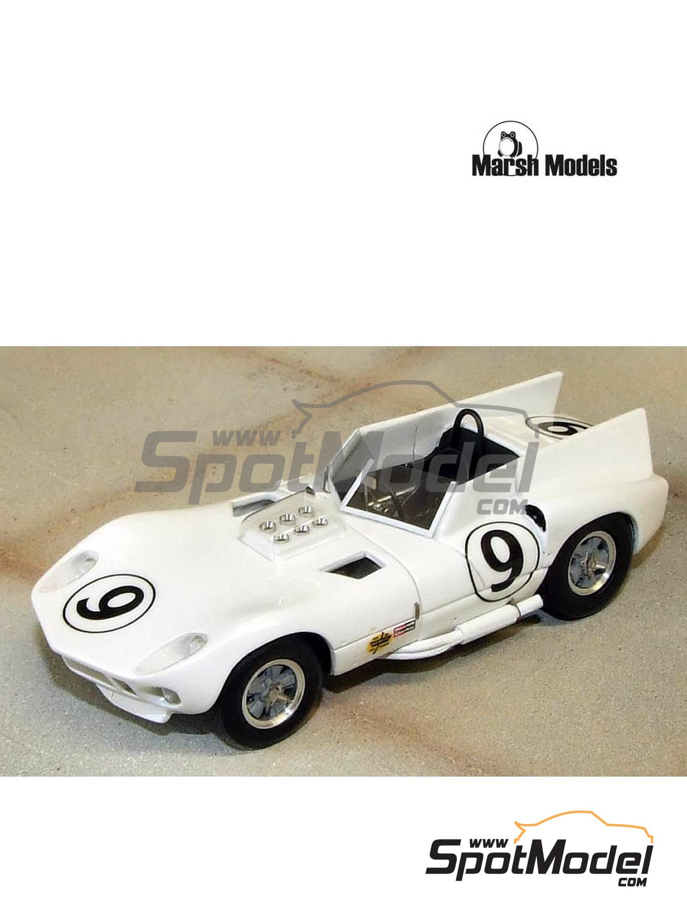 Marsh Models MM251: Car scale model kit 1/43 scale - Chaparral Mk.I #9 ...