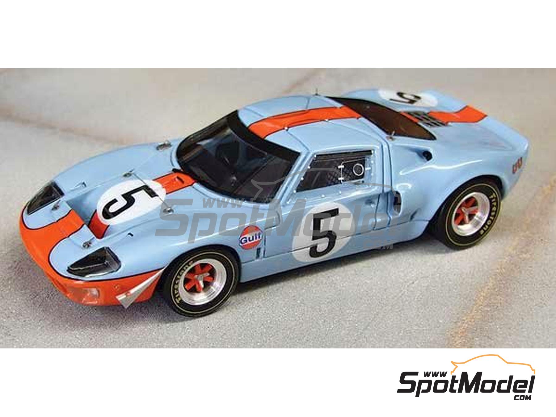 Marsh Models MM252: Car scale model kit 1/43 scale - Ford GT40 John ...