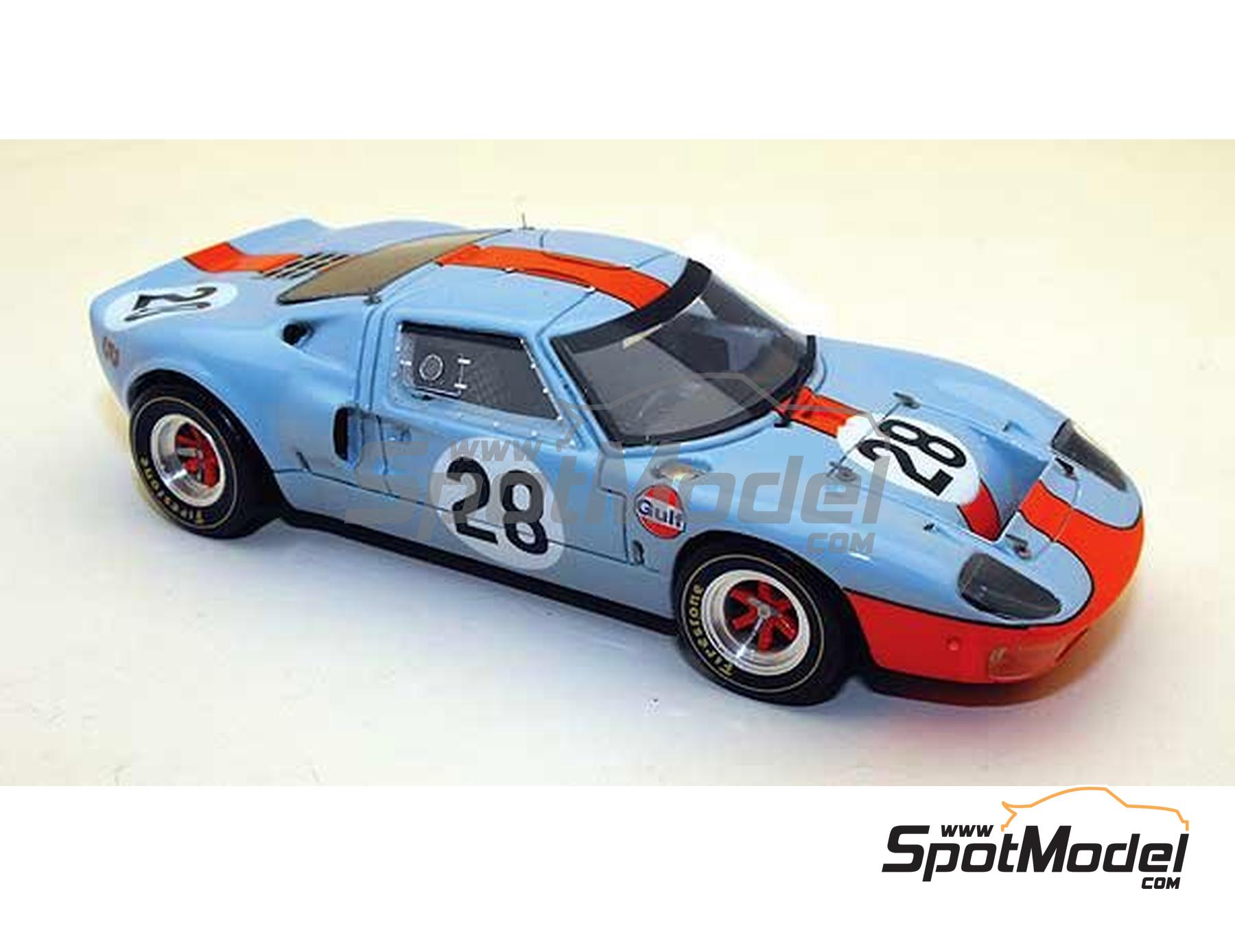 Marsh Models MM252: Car scale model kit 1/43 scale - Ford GT40 John ...