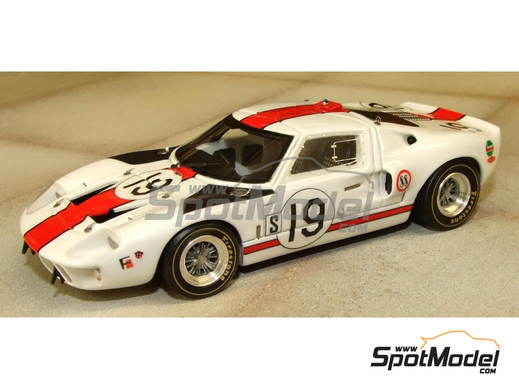Marsh Models MM253: Car scale model kit 1/43 scale - Ford GT40 John ...