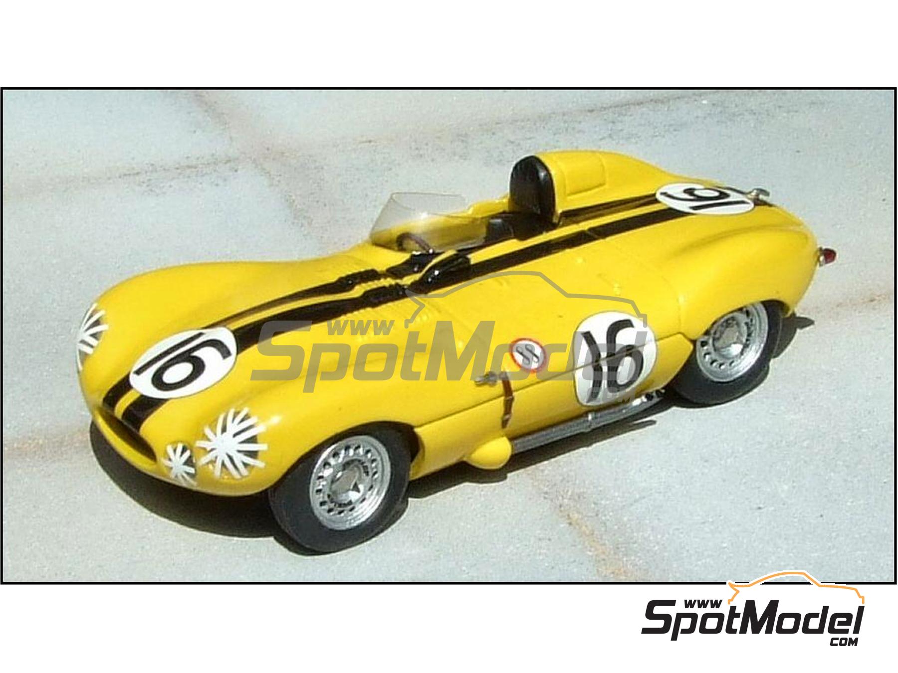 Marsh Models MM255: Car scale model kit 1/43 scale - Jaguar D-Type #14 ...