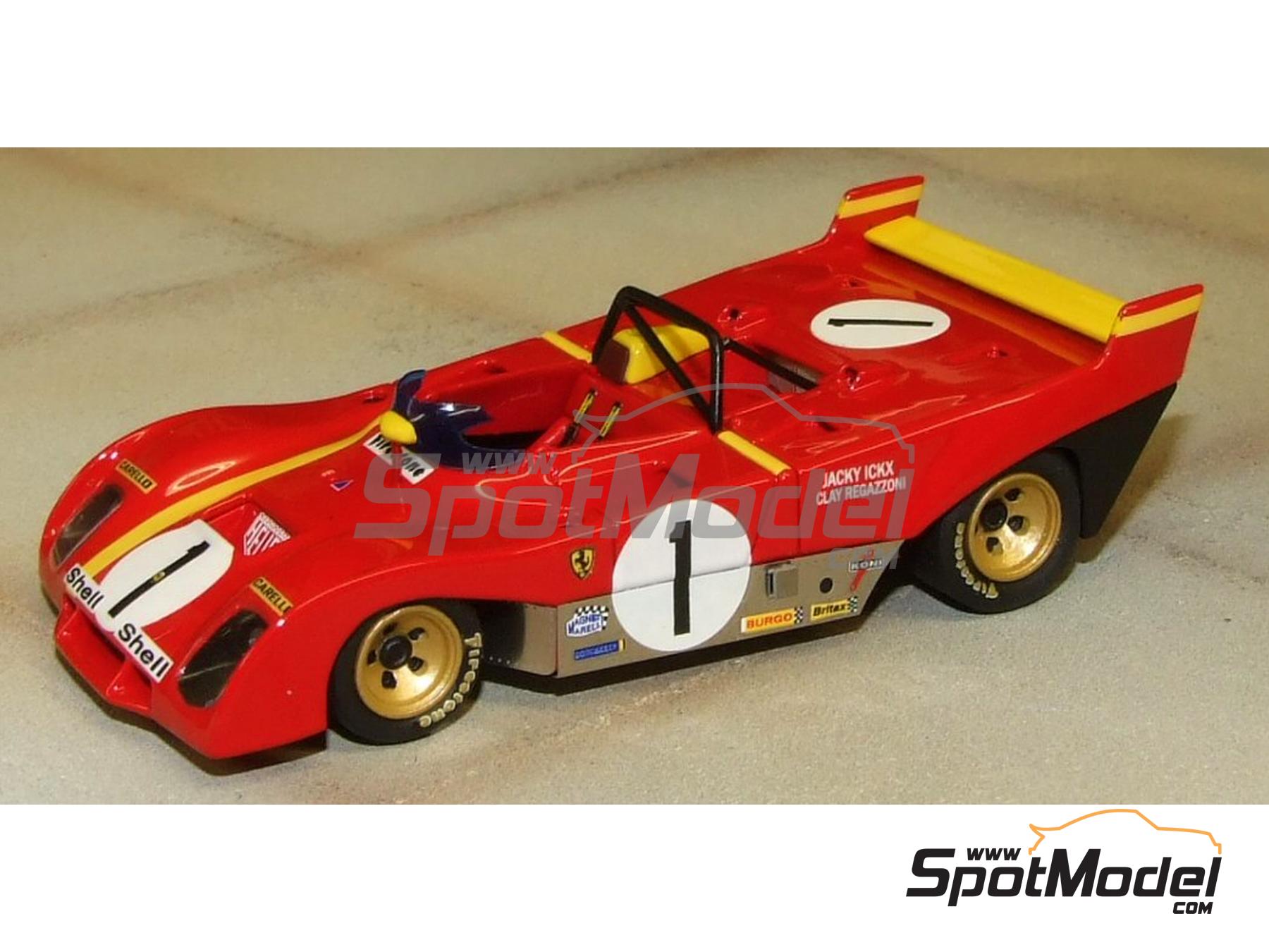 Marsh Models MM265: Car scale model kit 1/43 scale - Ferrari 312PB Spa ...