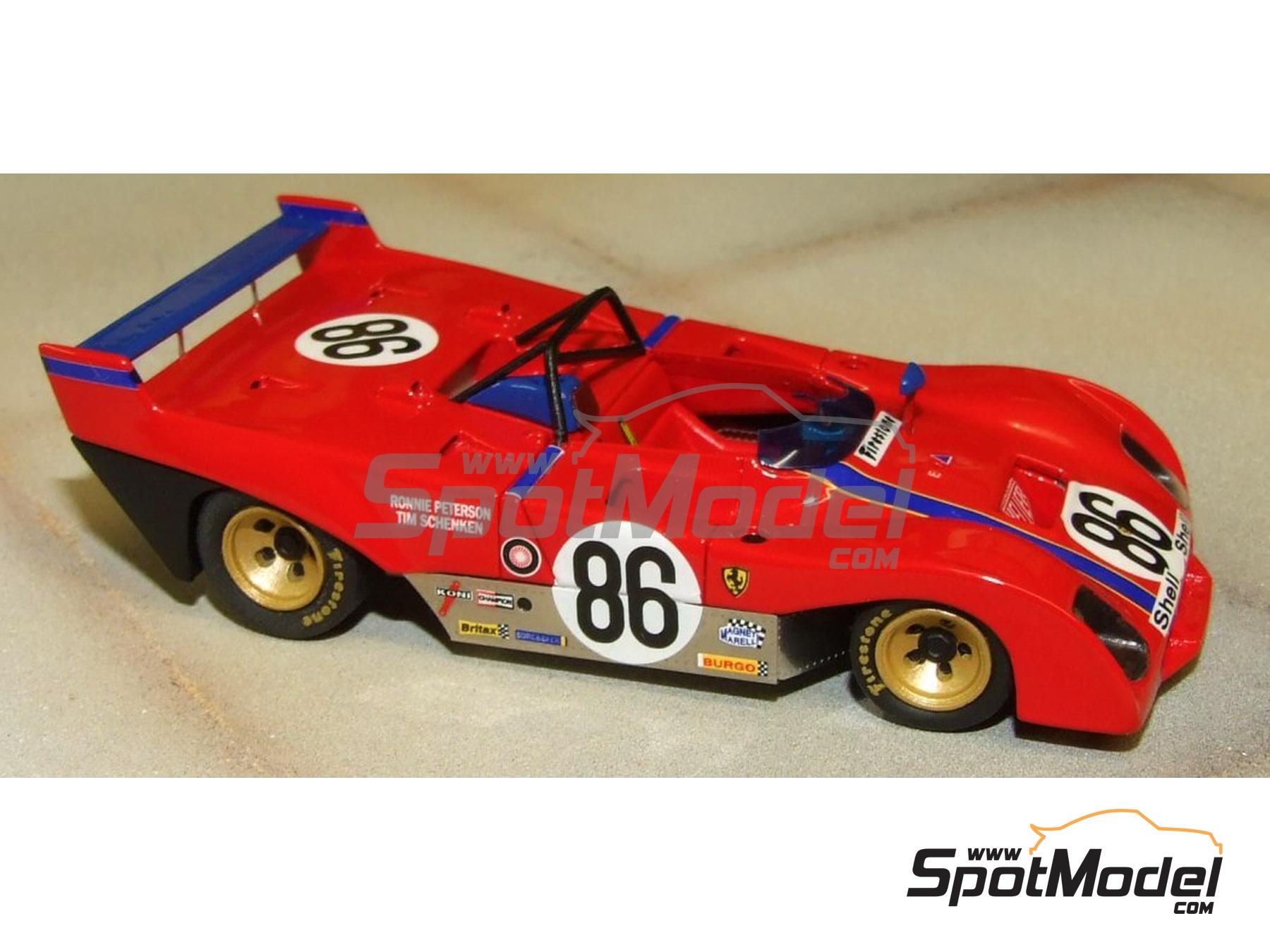 Marsh Models MM266: Car scale model kit 1/43 scale - Ferrari 312PB ...