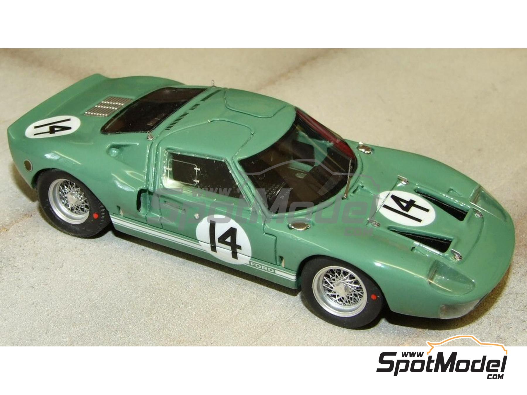 Marsh Models MM271: Car scale model kit 1/43 scale - Ford GT40 Ford ...