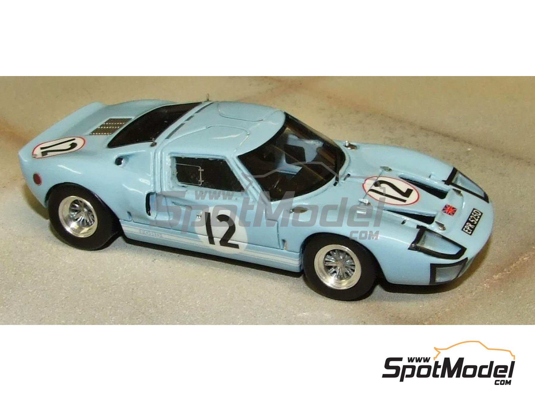Marsh Models MM271: Car scale model kit 1/43 scale - Ford GT40 Ford ...