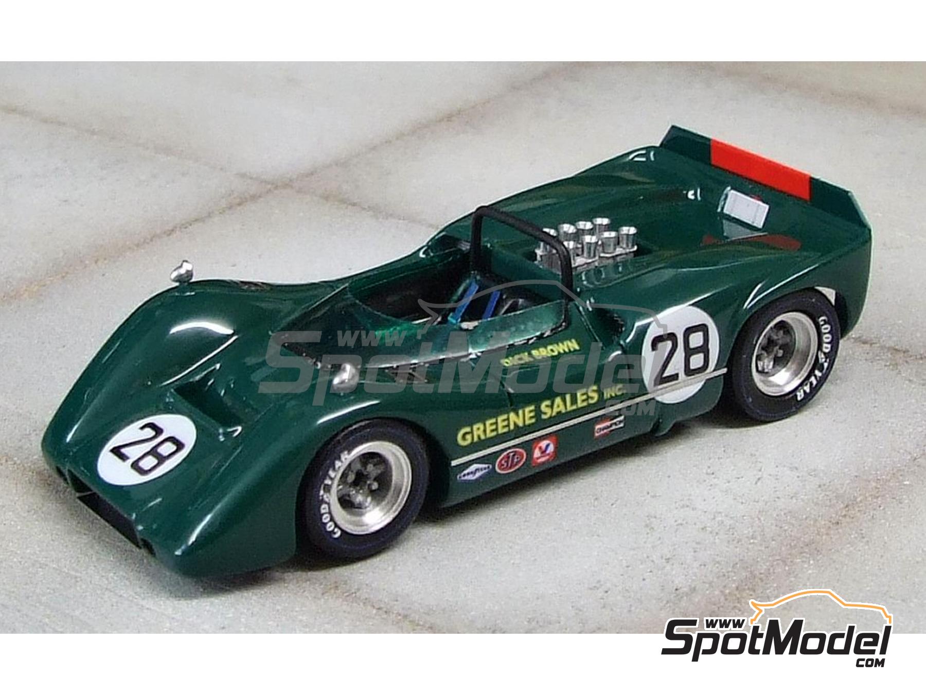 Marsh Models MM277: Car scale model kit 1/43 scale - McLaren M6B ...