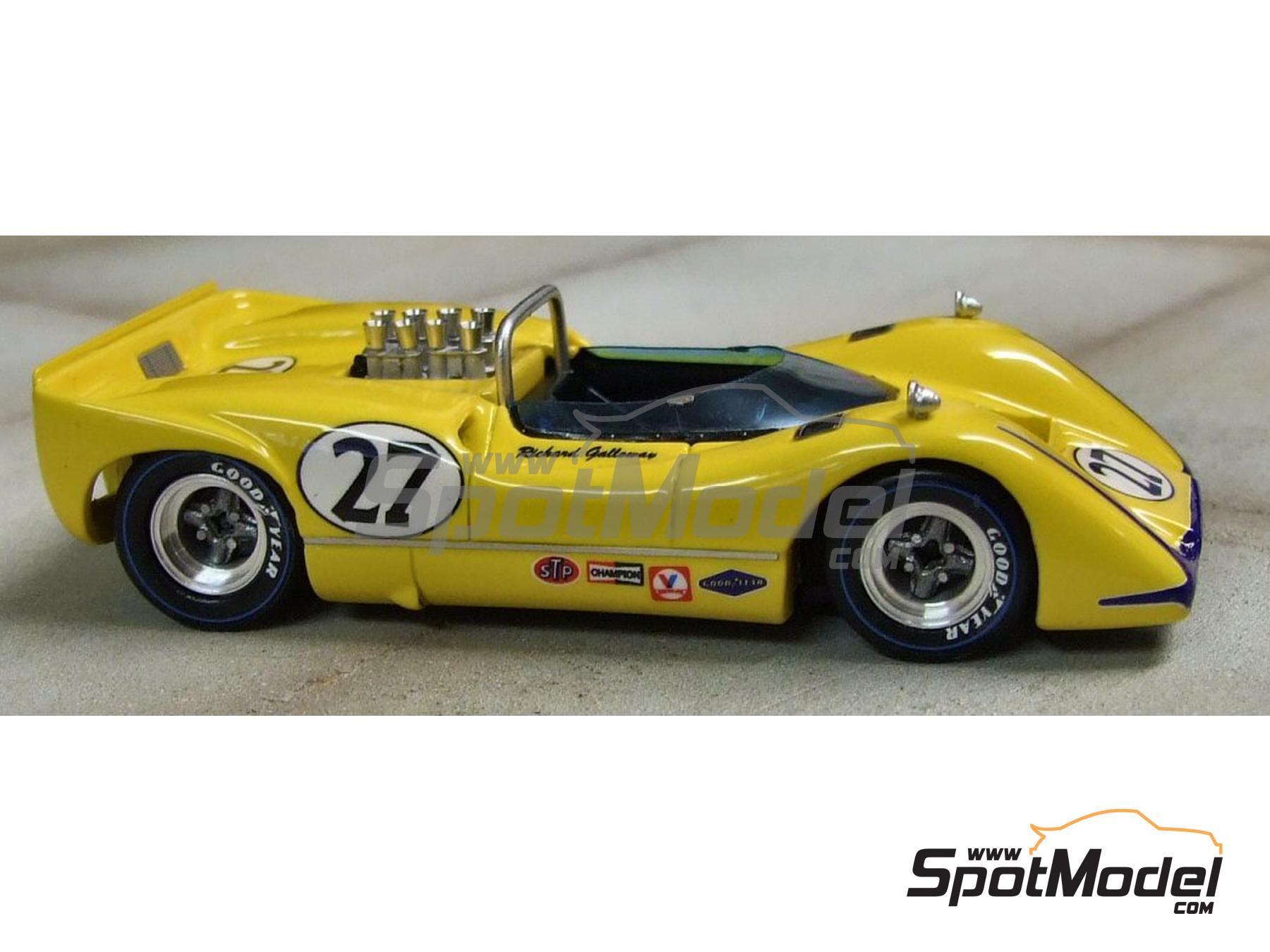 Marsh Models MM278: Car scale model kit 1/43 scale - McLaren M6B Glen ...
