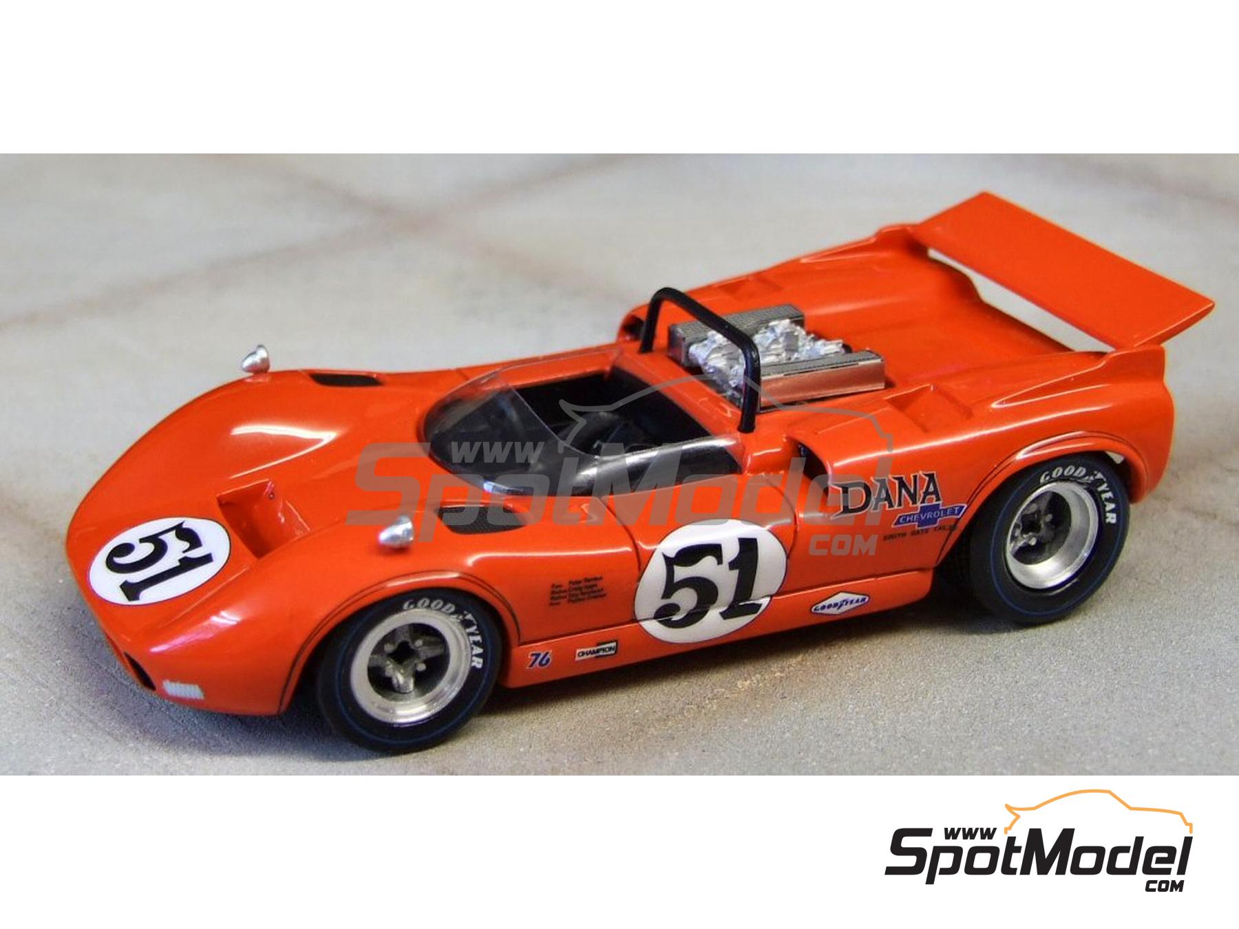 Marsh Models MM283: Car scale model kit 1/43 scale - McLaren M1C #11 ...