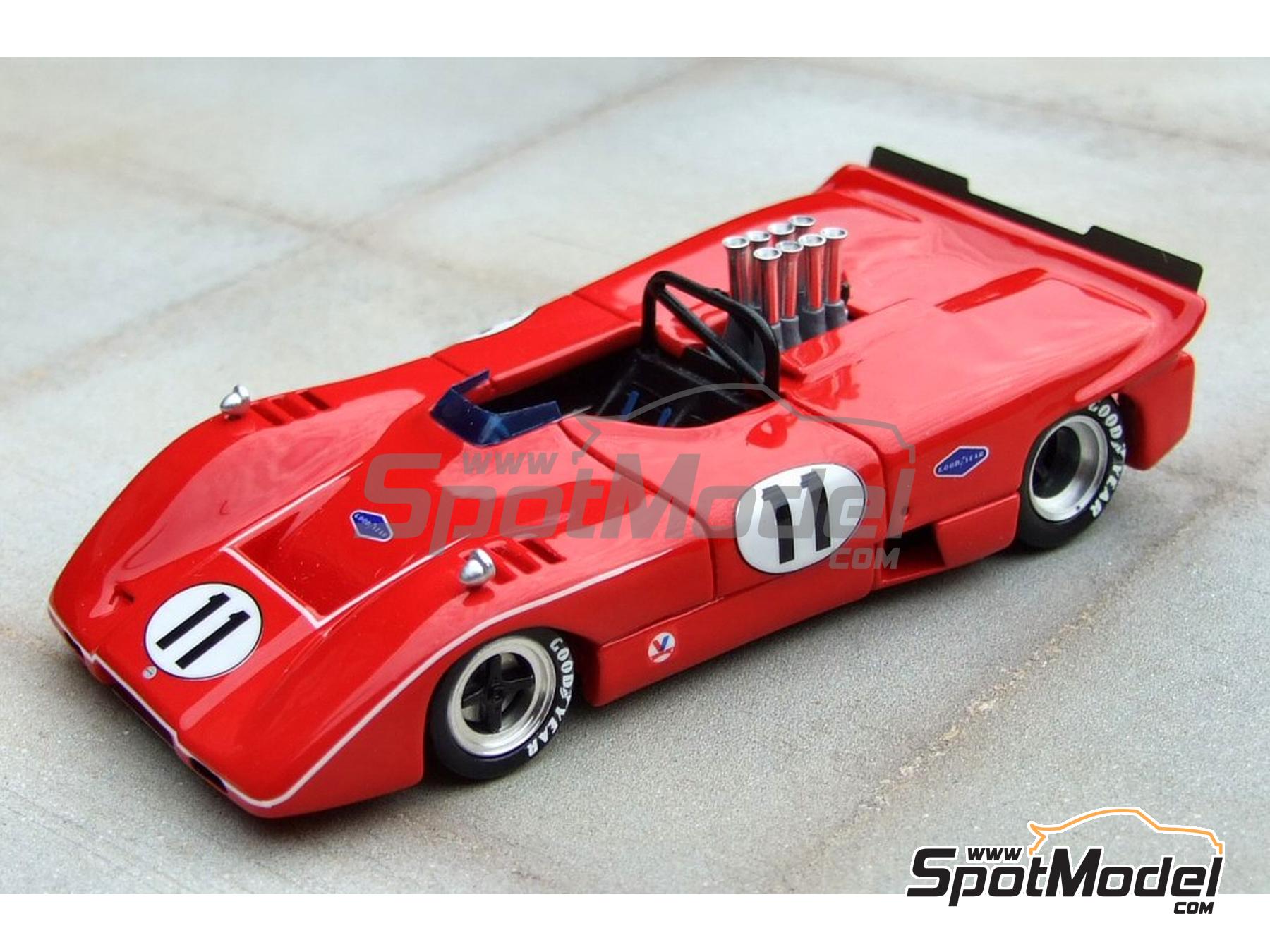 Marsh Models MM285: Car scale model kit 1/43 scale - McLaren M12 #7, 11 ...