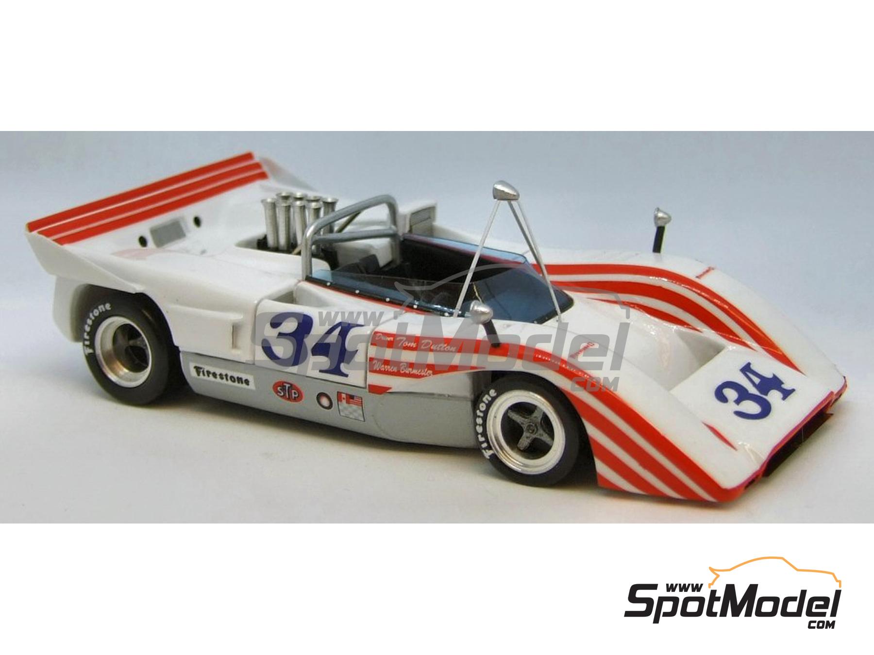 Marsh Models MM289: Car scale model kit 1/43 scale - McLaren M8C #15 ...