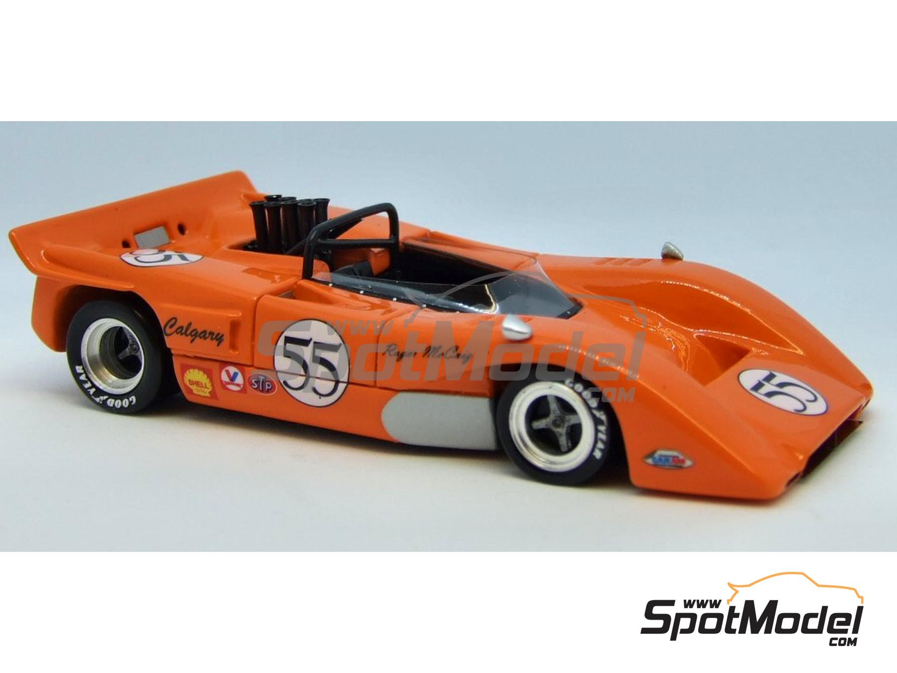 Marsh Models MM289: Car scale model kit 1/43 scale - McLaren M8C #15 ...