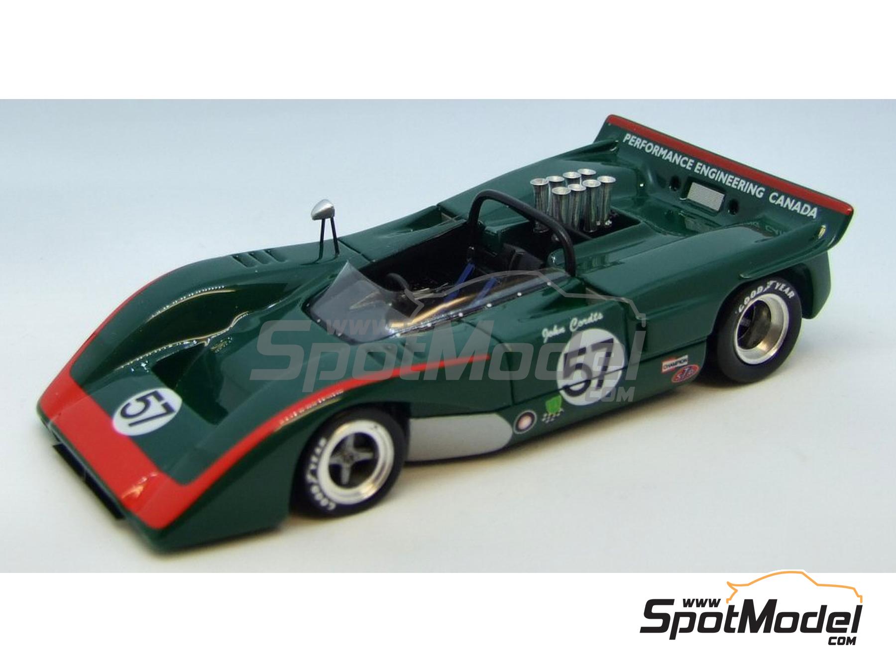 Marsh Models MM289: Car scale model kit 1/43 scale - McLaren M8C #15 ...