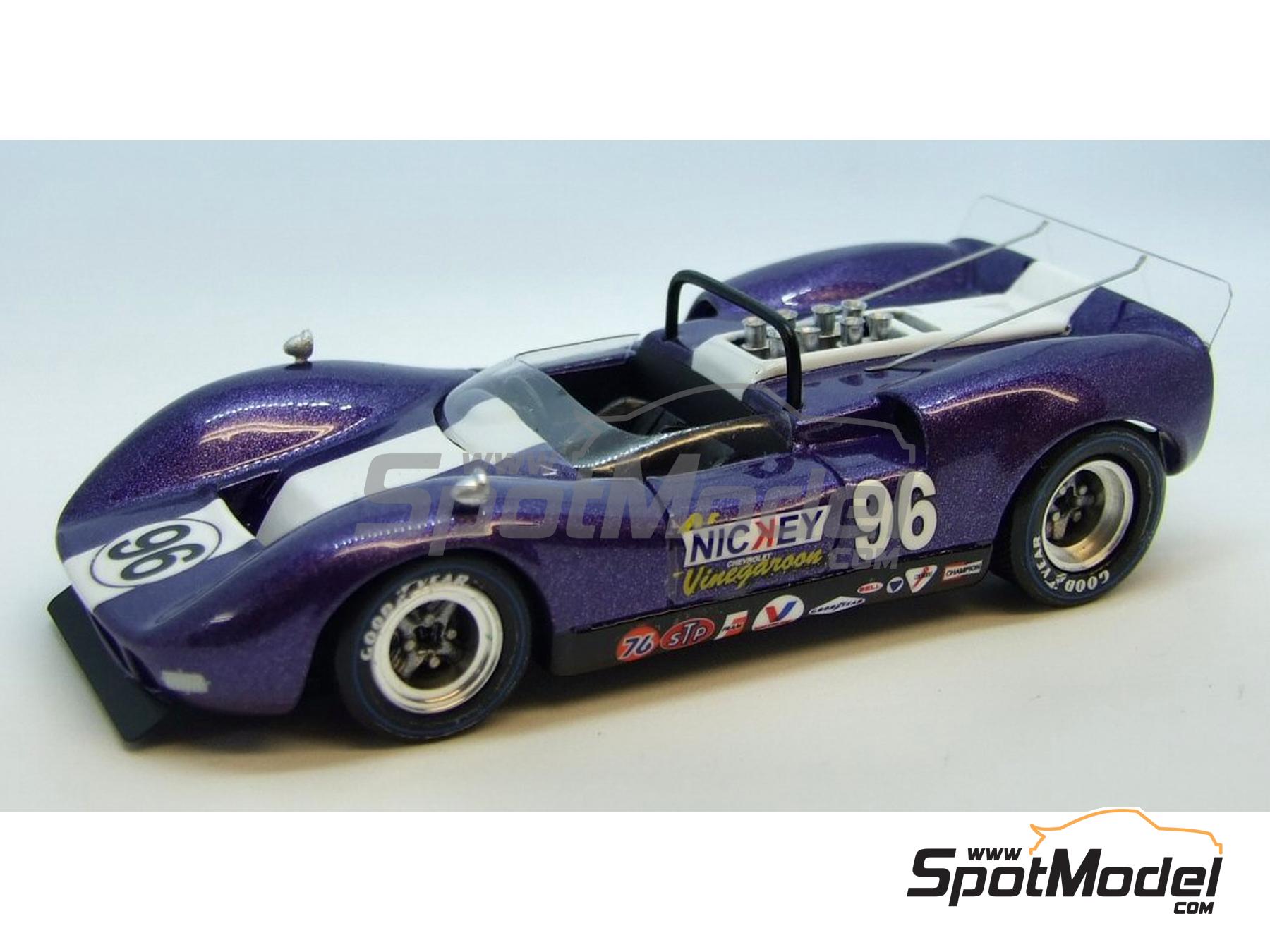Marsh Models MM292: Car scale model kit 1/43 scale - McLaren M1B #4, 10 ...