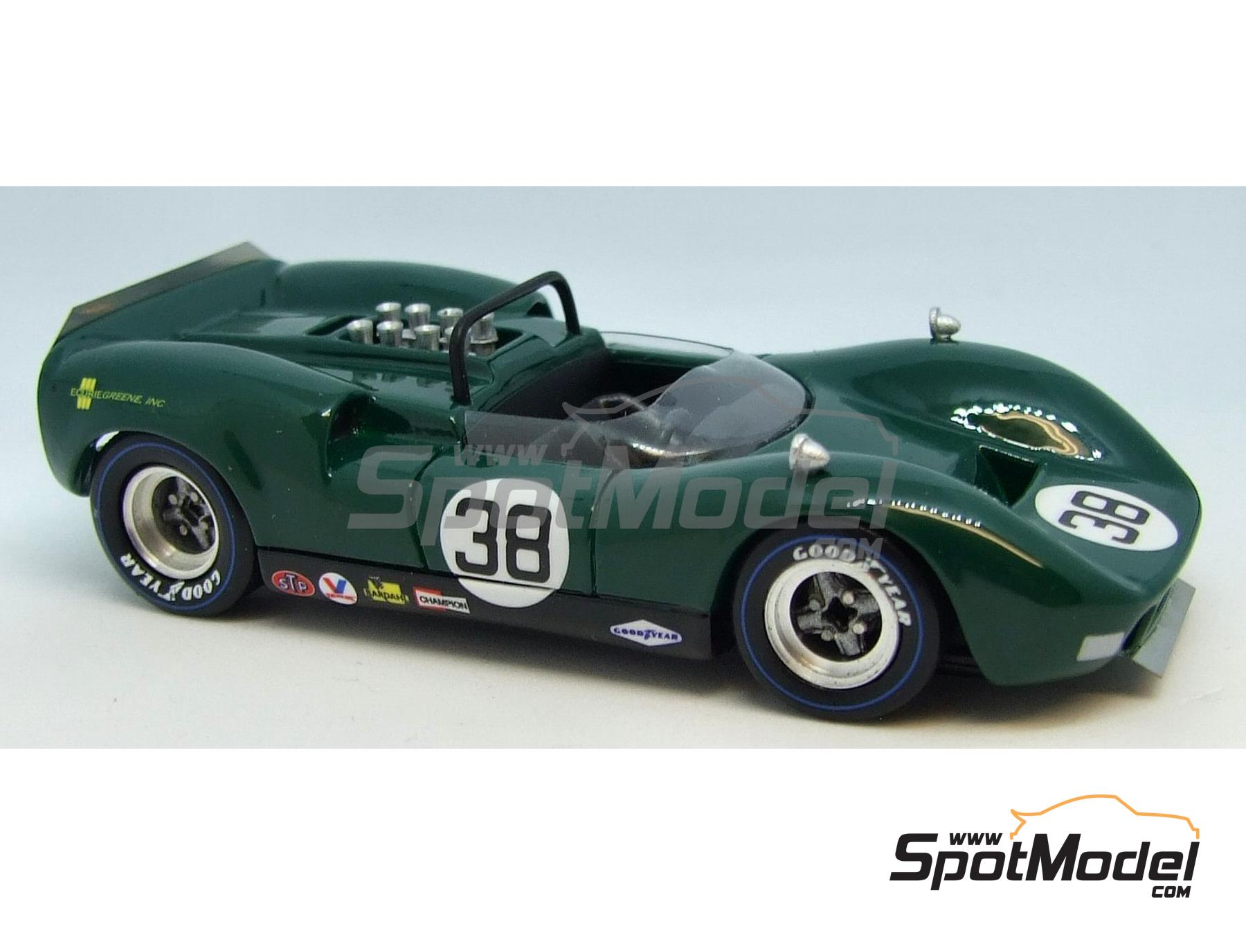 Marsh Models MM293: Car scale model kit 1/43 scale - McLaren M1B #6, 18 ...