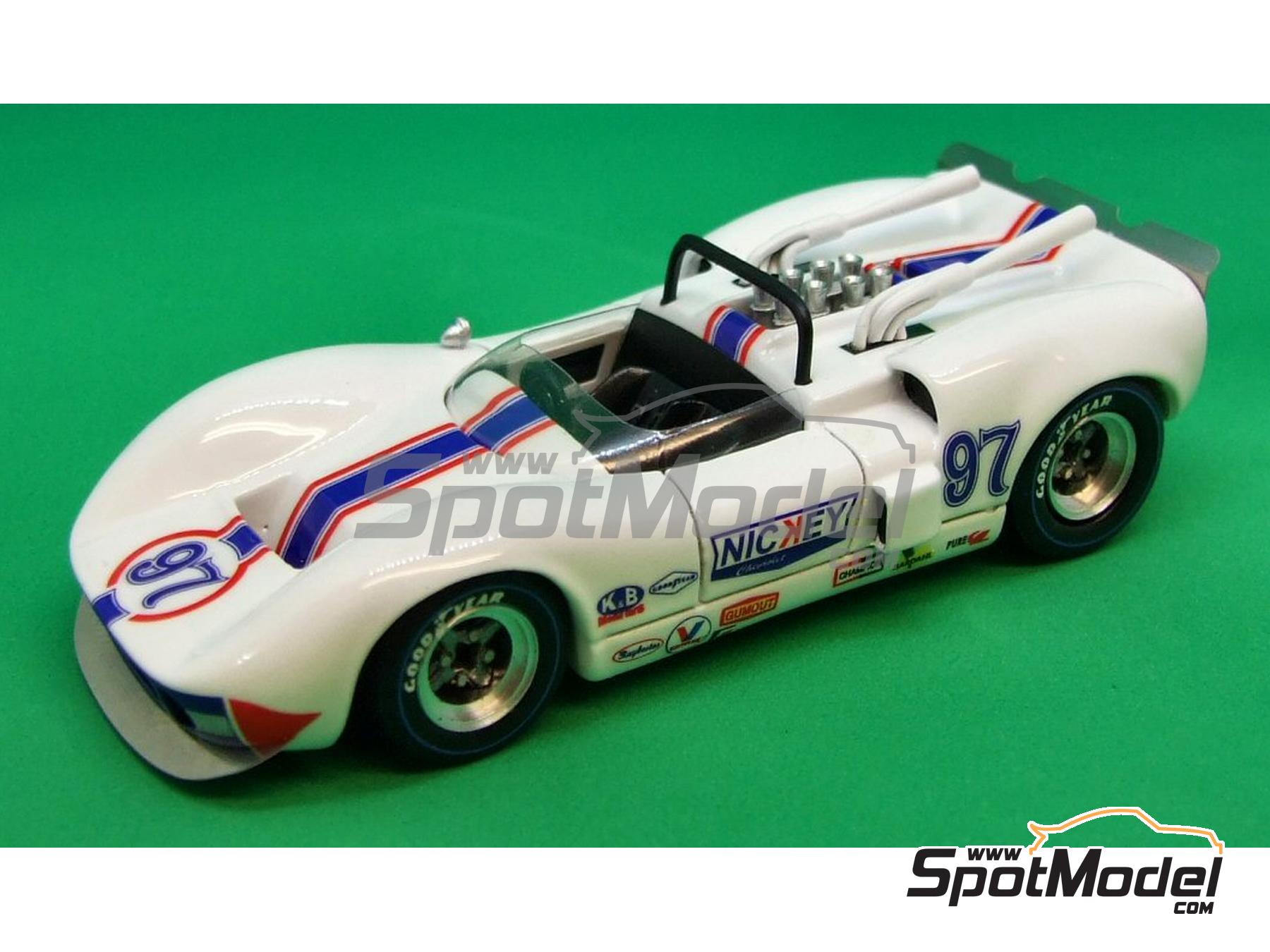 Marsh Models MM293: Car scale model kit 1/43 scale - McLaren M1B #6, 18 ...