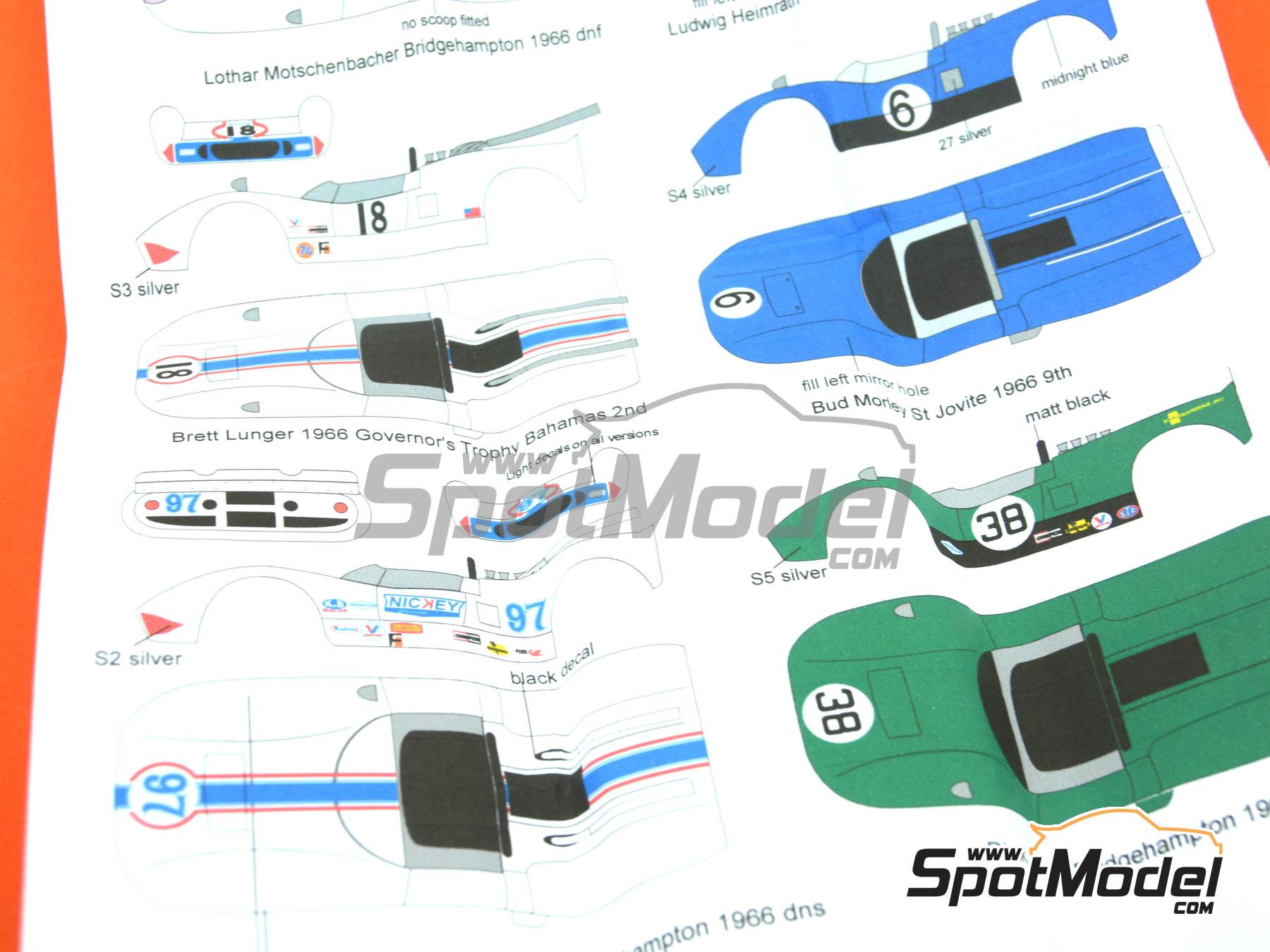 Marsh Models MM293: Car scale model kit 1/43 scale - McLaren M1B #6, 18 ...