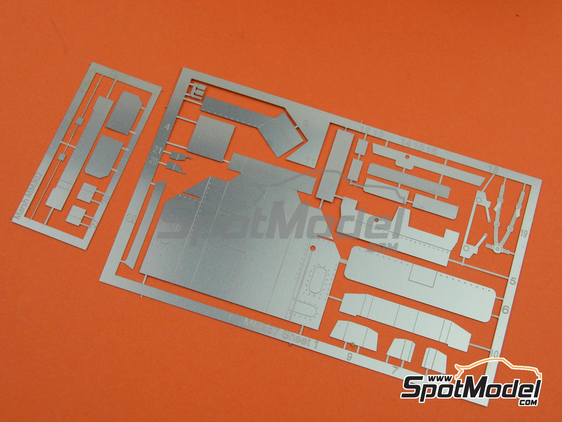 Marsh Models MM302: Car scale model kit 1/43 scale - McLaren M8F Young ...