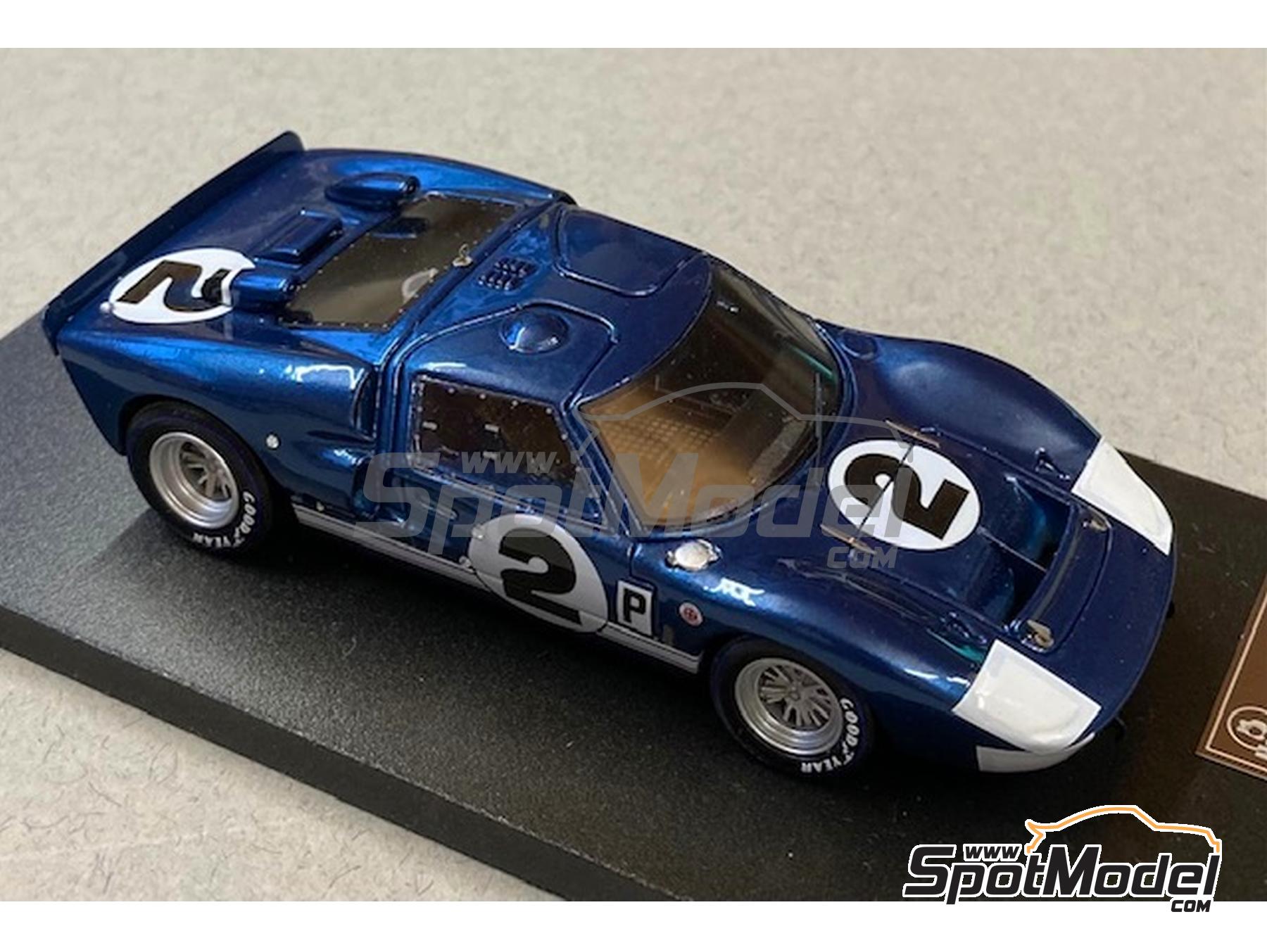 Marsh Models MM320: Car scale model kit 1/43 scale - Ford GT40 MK II #2 ...