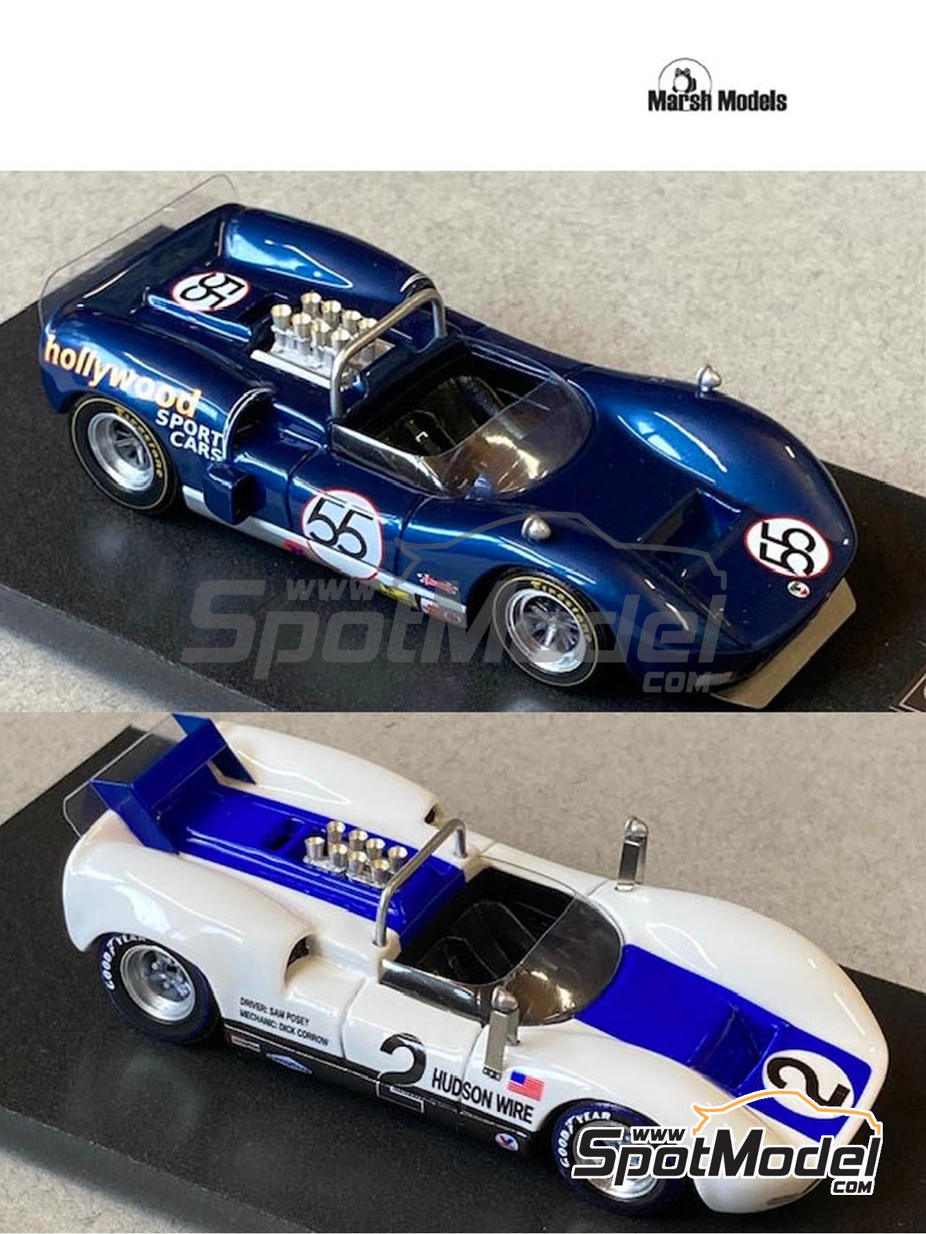 Marsh Models MM325: Car scale model kit 1/43 scale - McLaren M1B ...