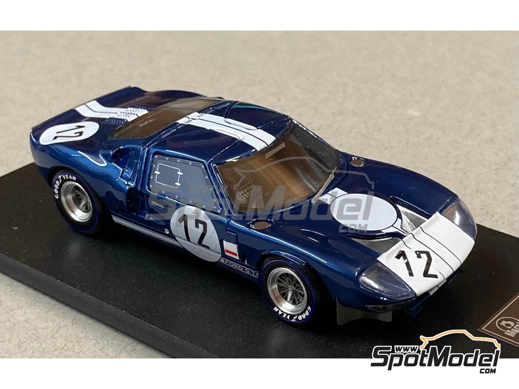 Marsh Models MM336: Car scale model kit 1/43 scale - Ford GT40 Mk II ...