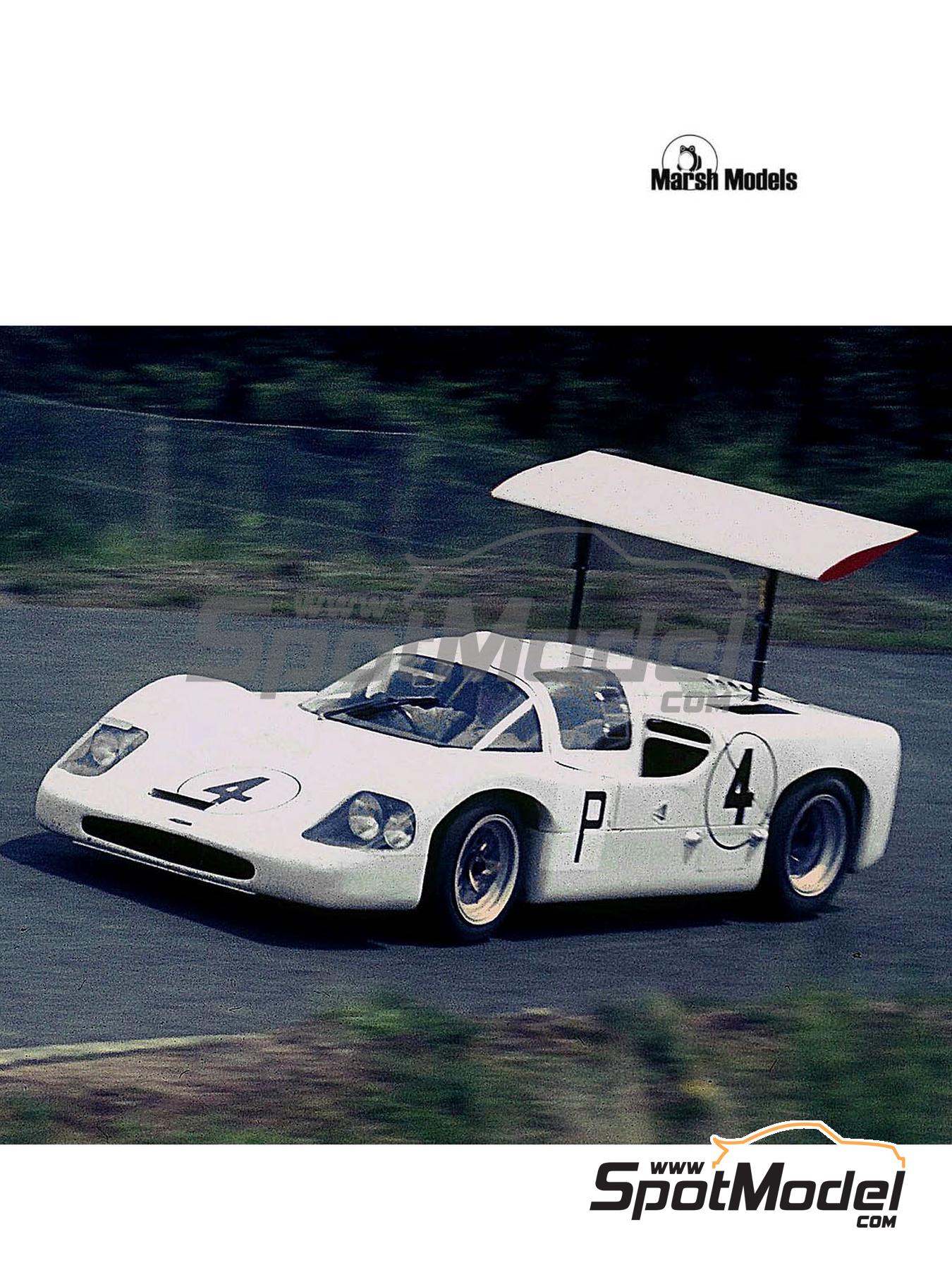Marsh Models MM352: Car scale model kit 1/43 scale - Chaparral 2F ...